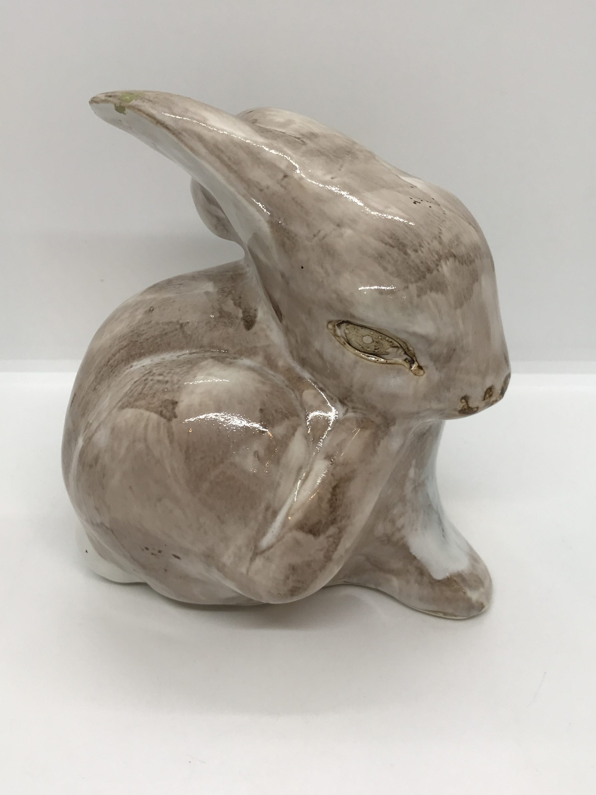 David Sharp Rye Pottery Bunny - signed to base - 16cm high - Vintage ...