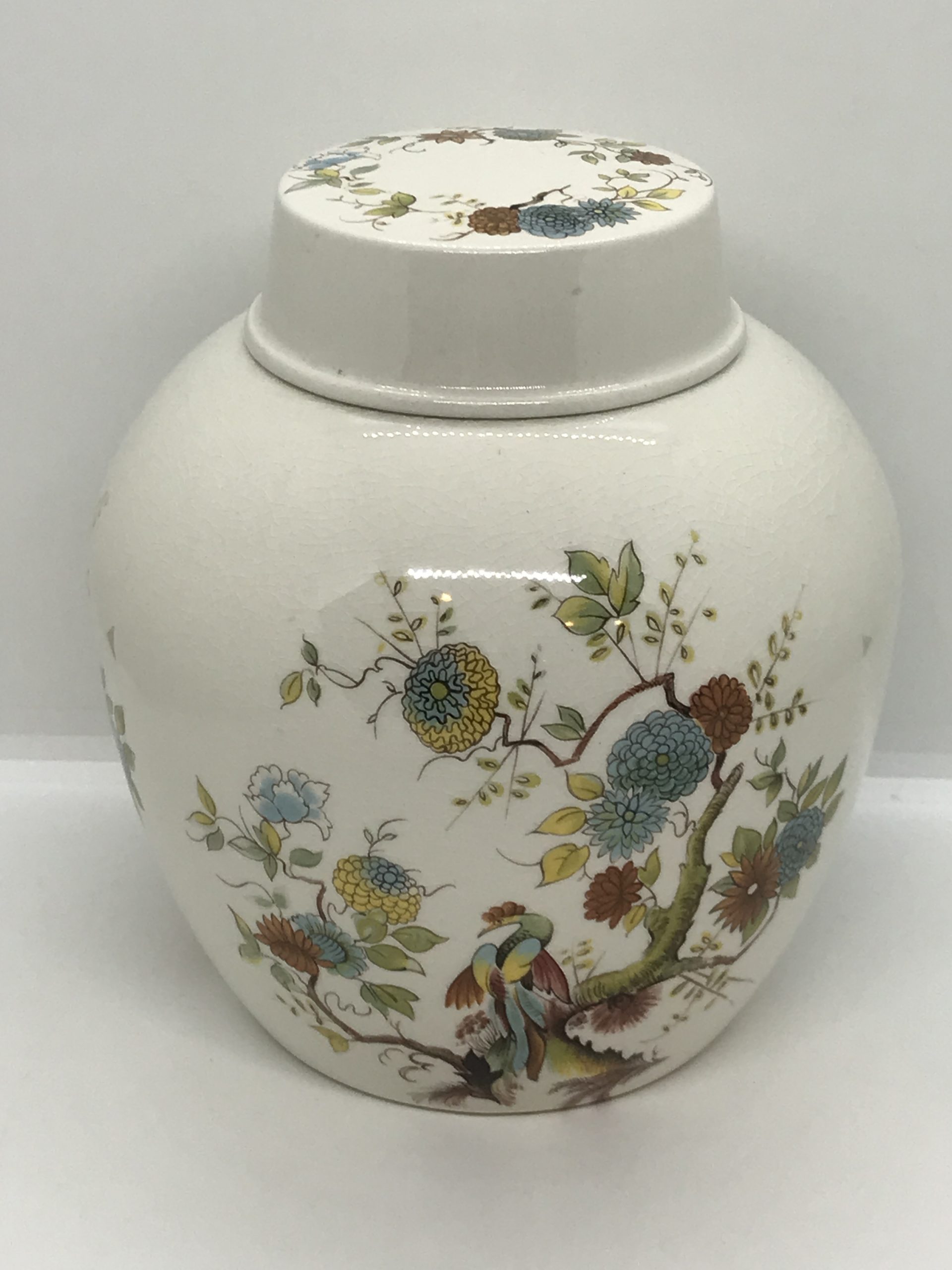 Made Especially for Twining & Co by Royal Cauldon Lidded Ginger Jar ...