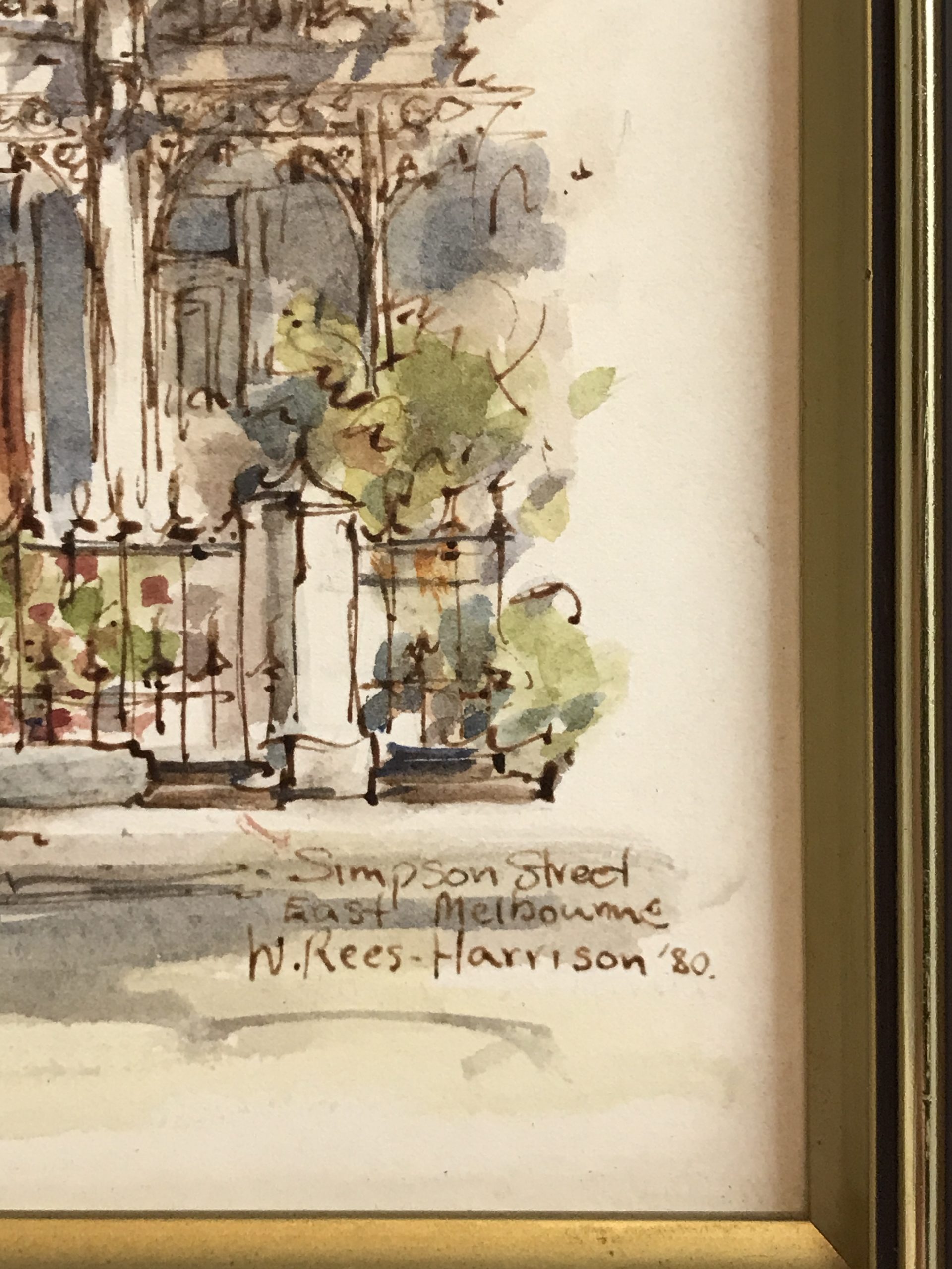Simpson Street East Melbourne 80 by Wendy Rees-Harrison - Original ...