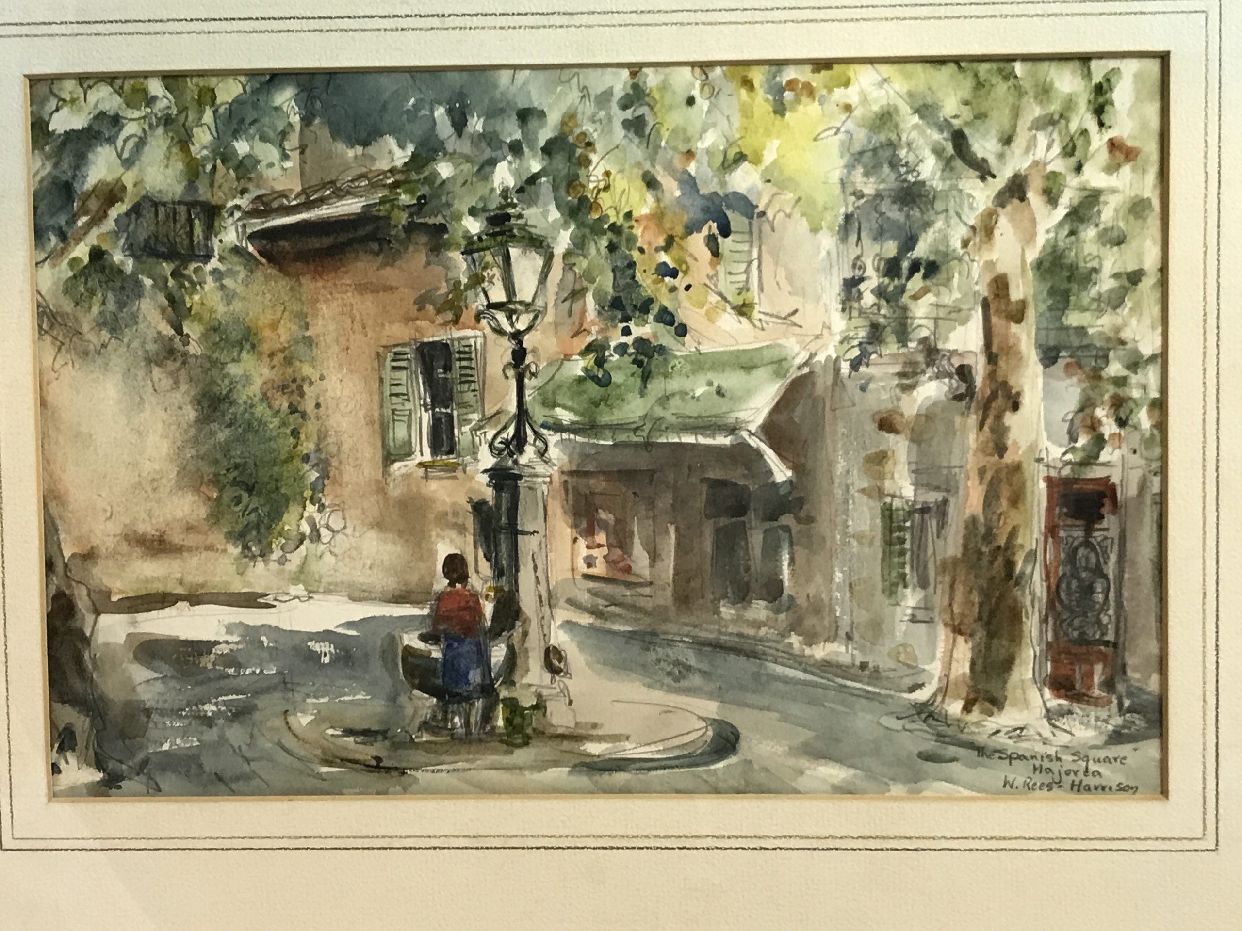 The Spanish Square Marjorca by Wendy Rees-Harrison - Original ...