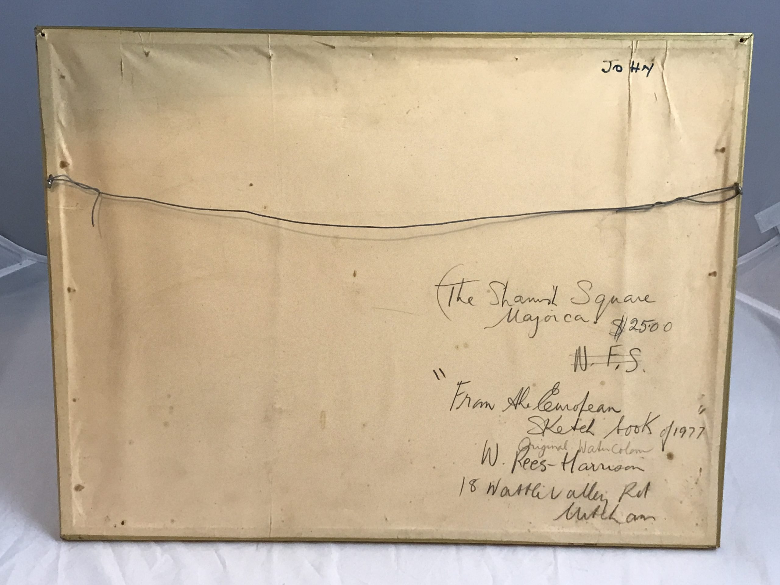 The Spanish Square Marjorca by Wendy Rees-Harrison - Original ...