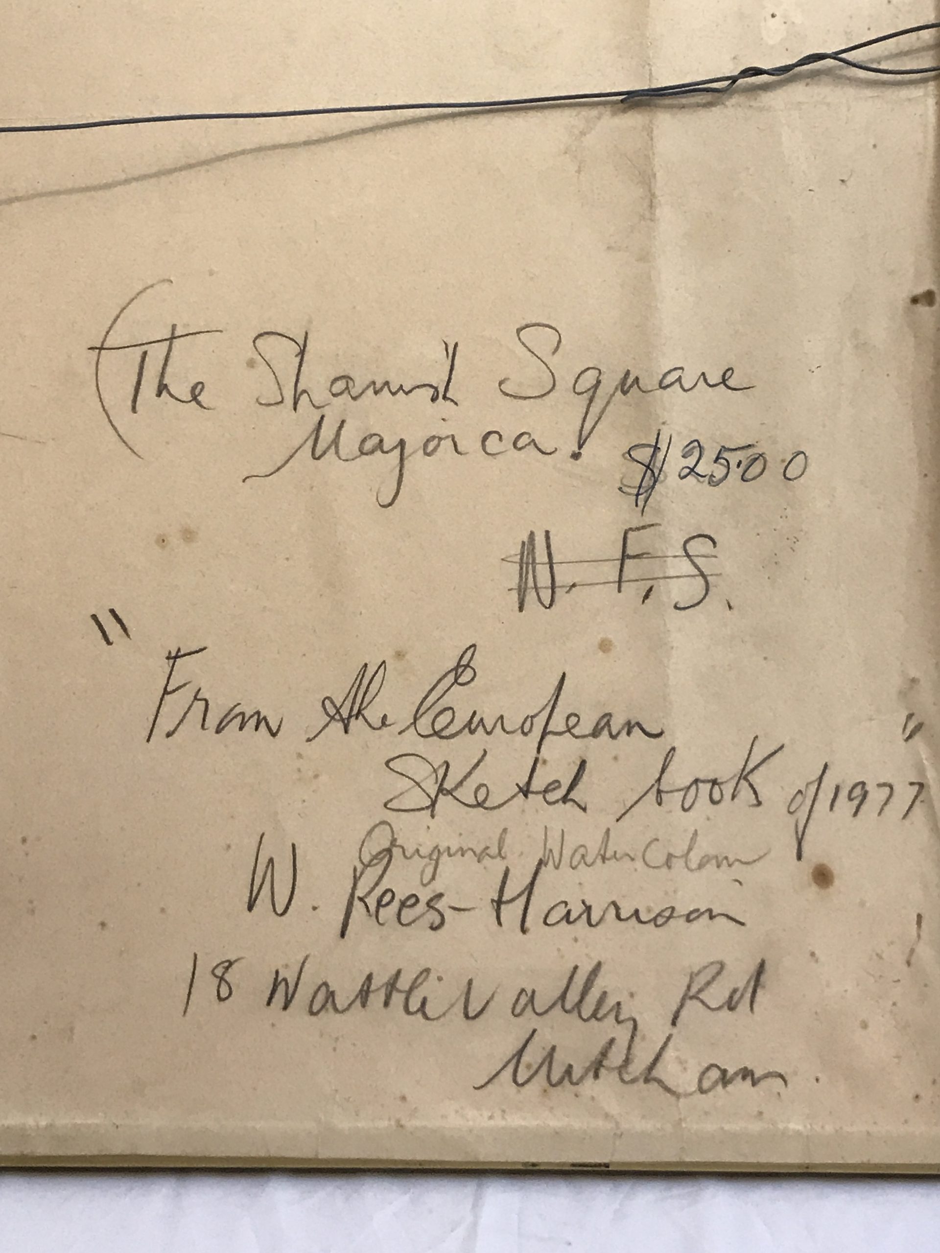 The Spanish Square Marjorca by Wendy Rees-Harrison - Original ...