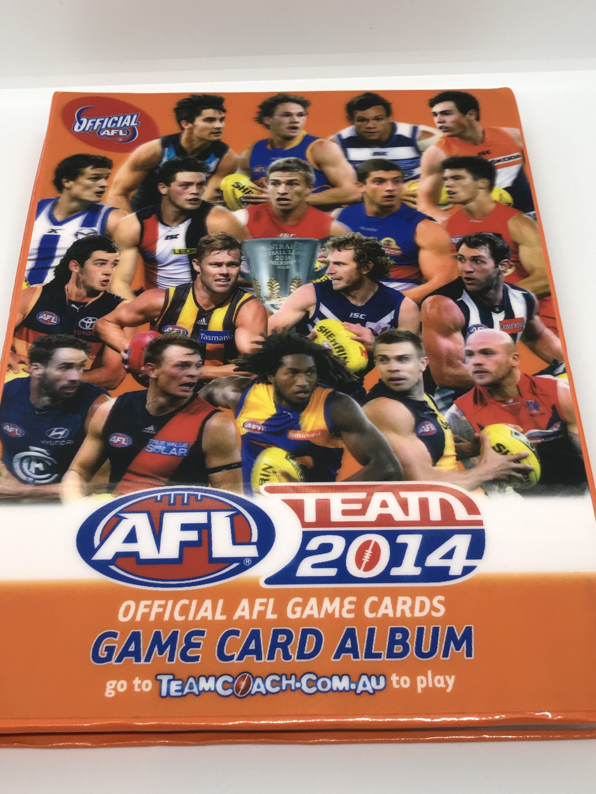 AFL 2014 Teamcoach GOLD Parallel FULL (all teams) in Album (198 Cards ...