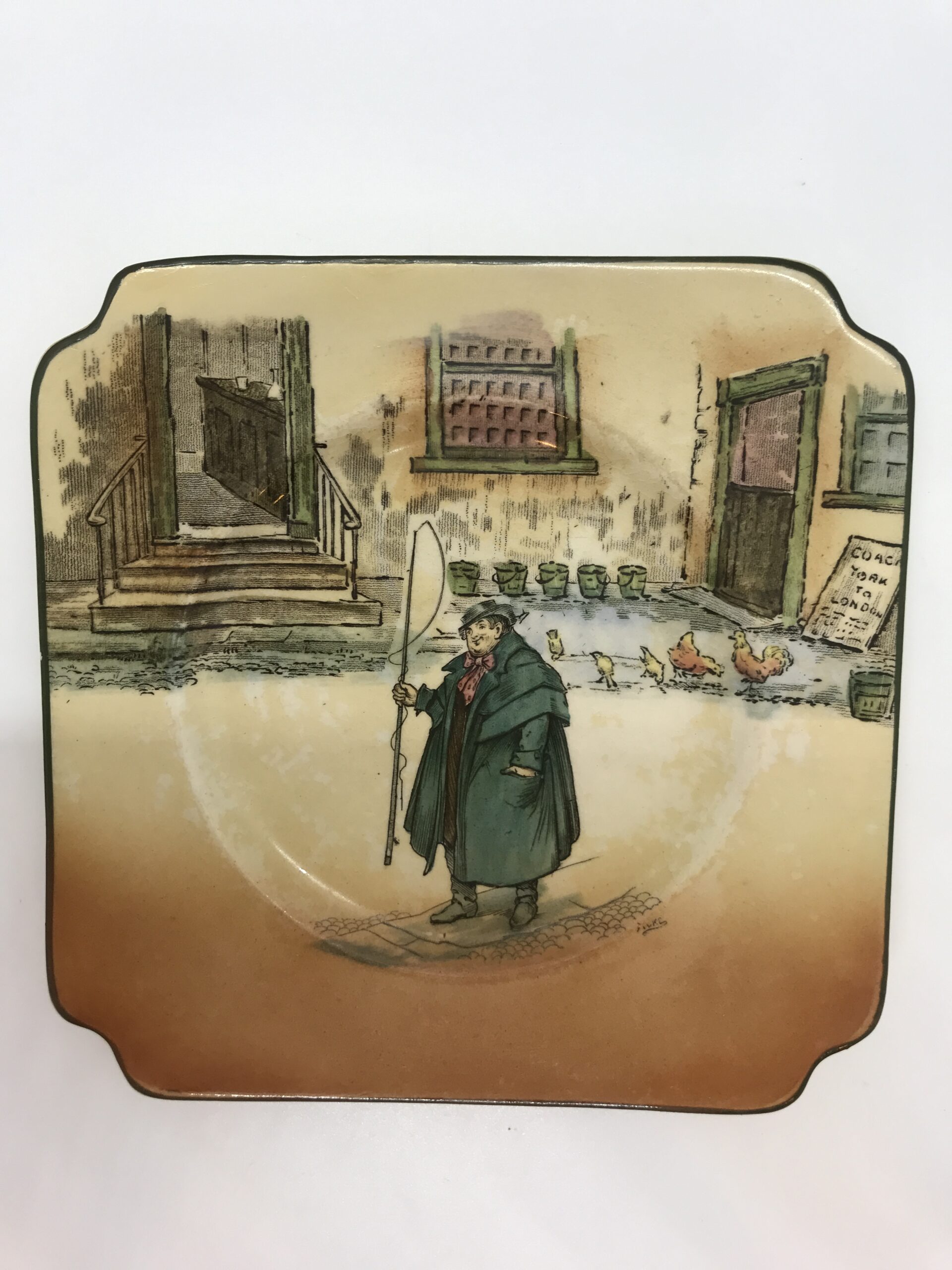 Royal Doulton Dickensware Tony Waller Small Plate 15cm - Vintage Keepsakes