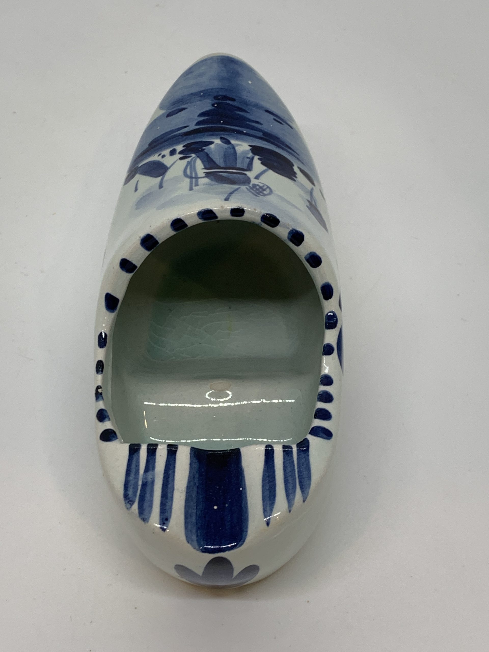 Delft Shoe - Large (approx 17cm long) - Vintage Keepsakes