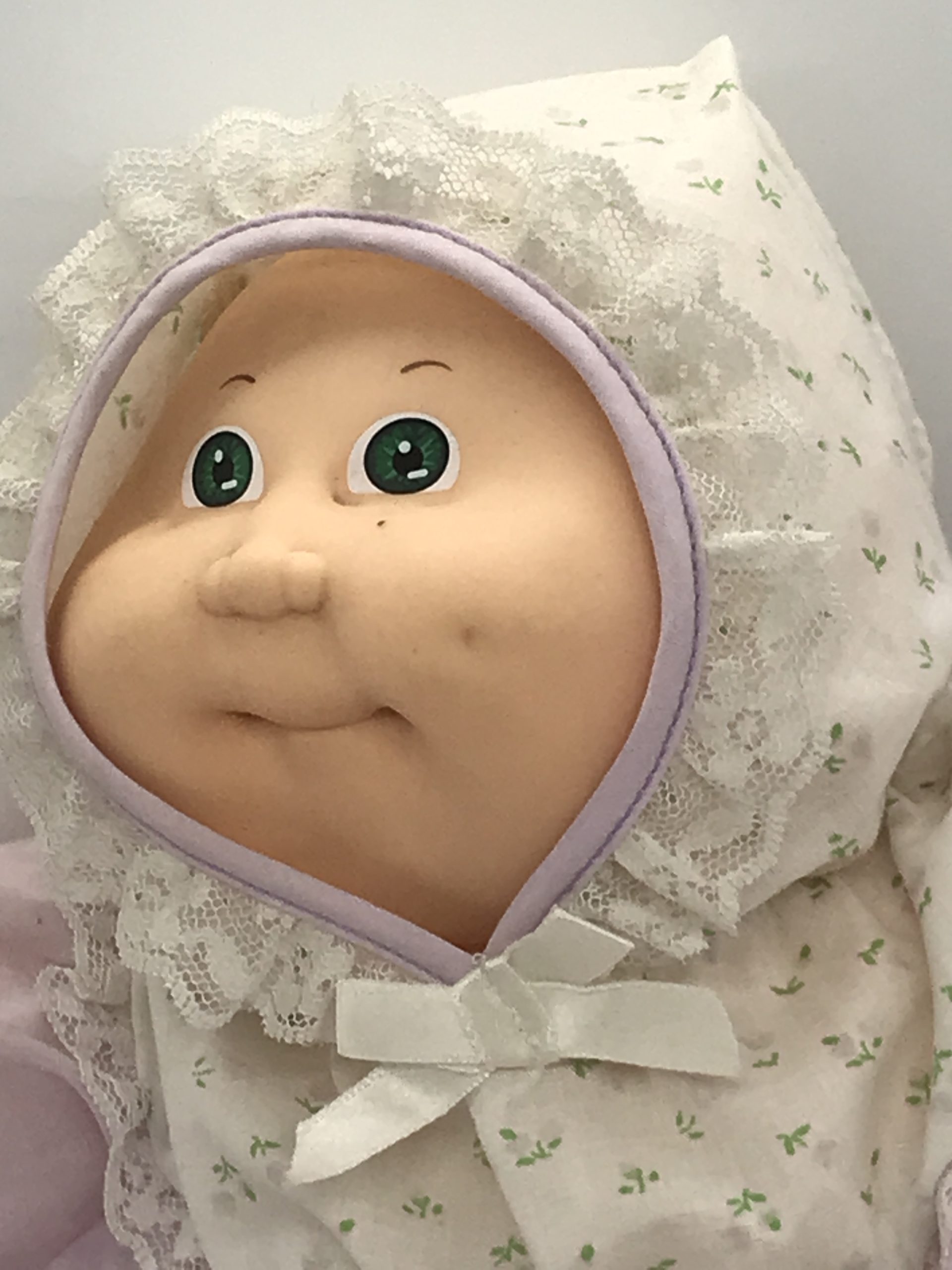 Vintage Cabbage Patch Preemie Doll Signed Xavier Roberts 85. (WS). Bald ...