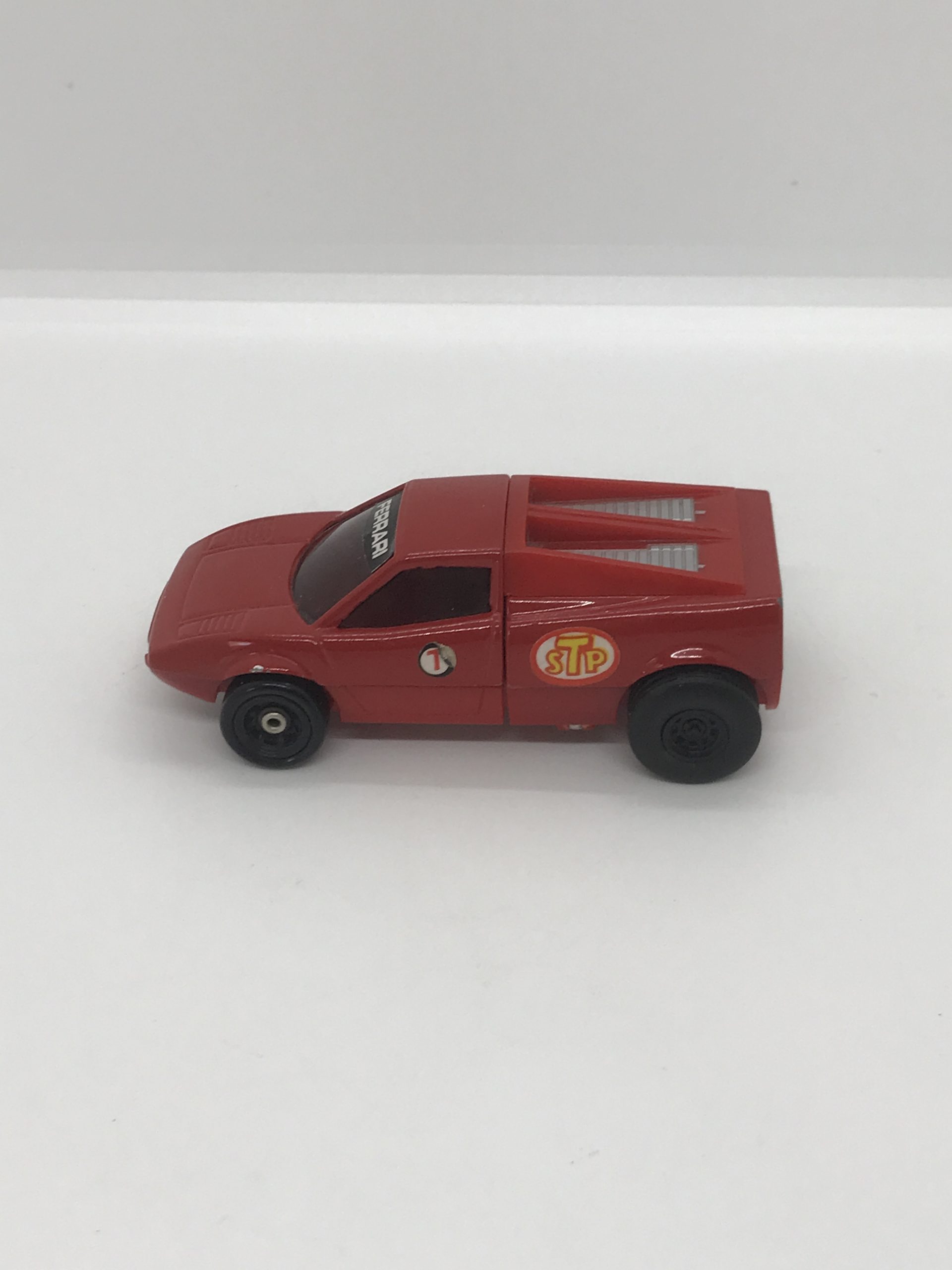 Dashbots Transformers Red Ferrari (1984) - Vintage Keepsakes