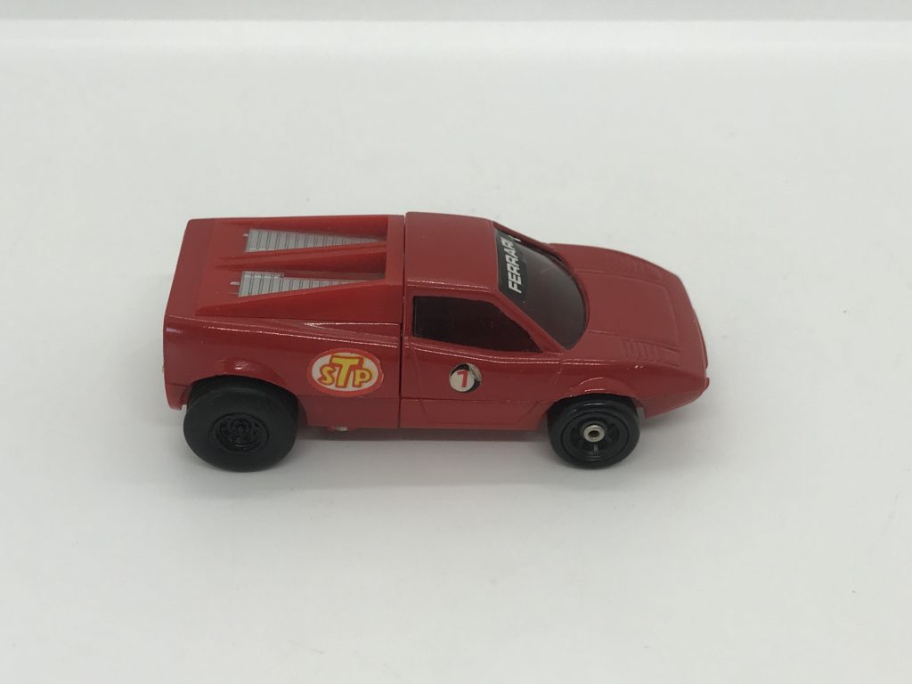 Dashbots Transformers Red Ferrari (1984) - Vintage Keepsakes