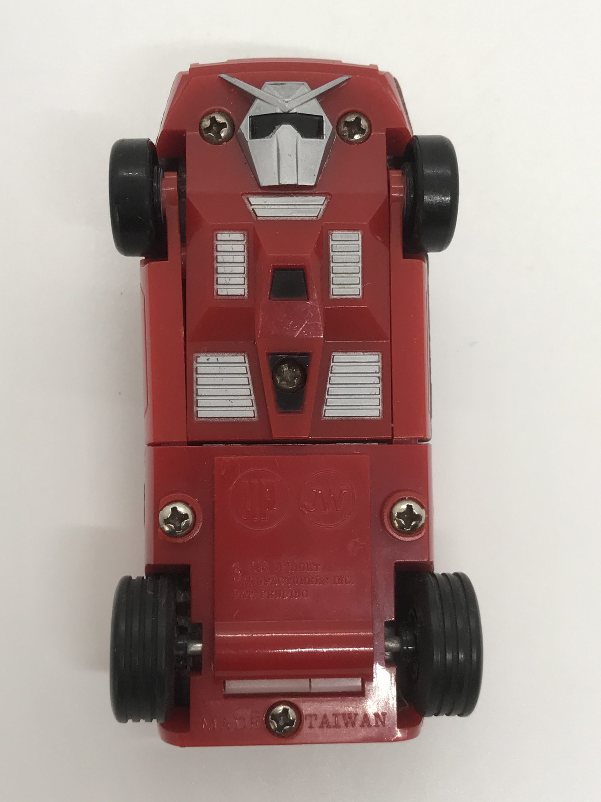 Dashbots Transformers Red Ferrari (1984) - Vintage Keepsakes