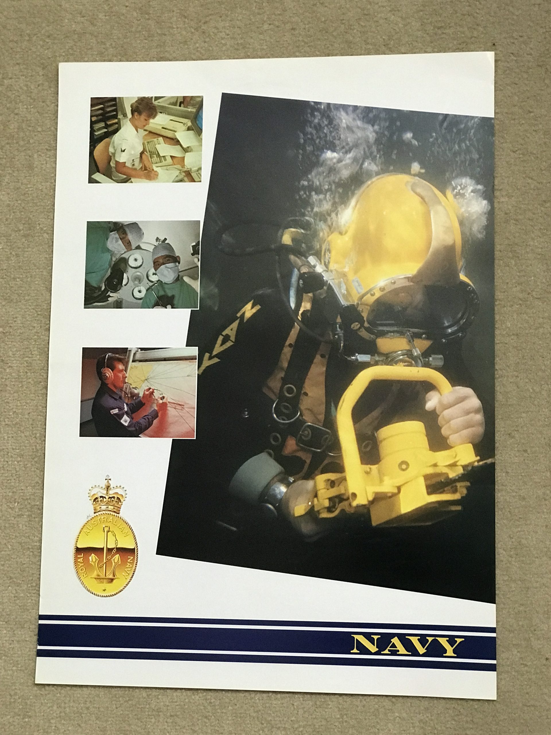 Army and Navy Promotional Posters 60cm x 42cm - Vintage Keepsakes