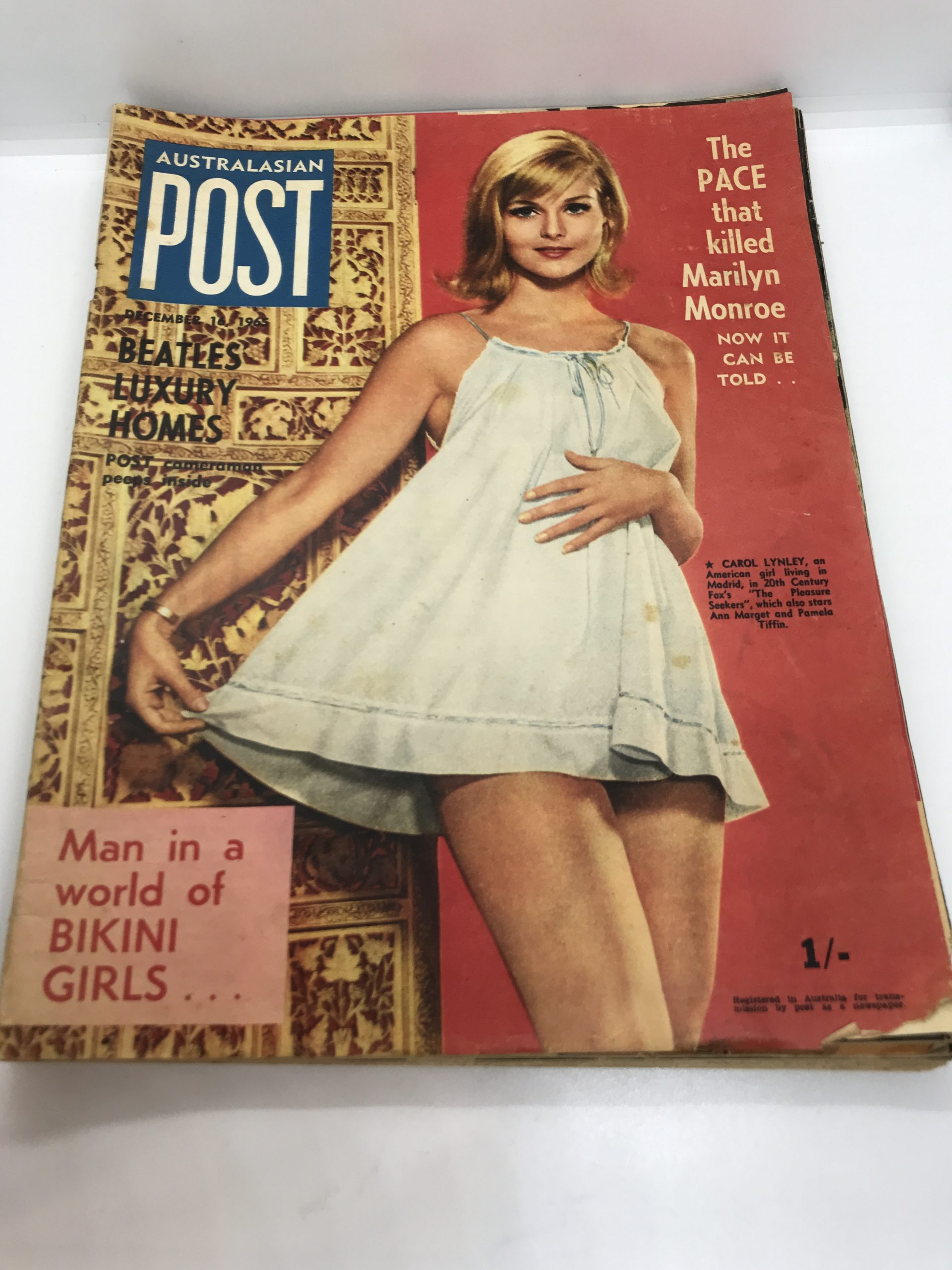 Vintage Magazine - Australasian Post - 16 December 1965 - Vintage Keepsakes