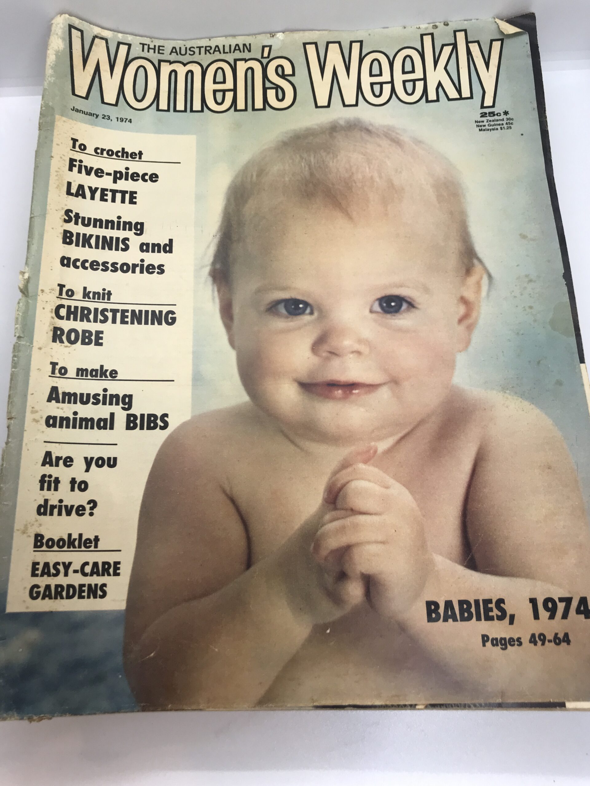 Vintage Magazine - The Australian Womens Weekly - January 1974 ...