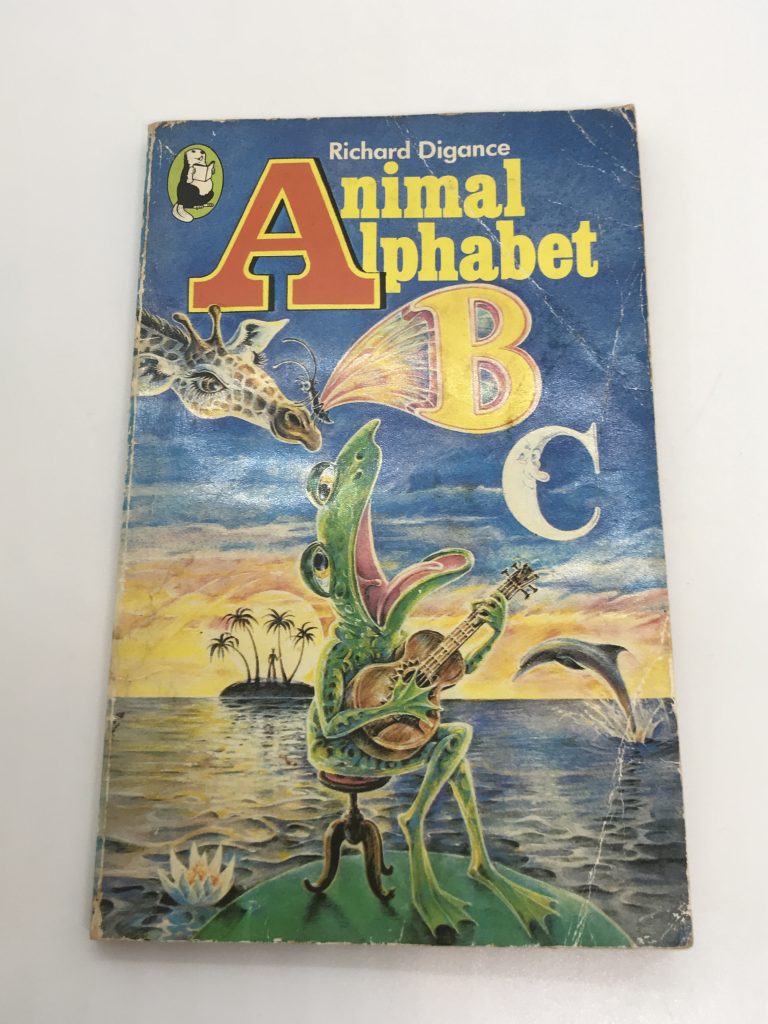 Animal Alphabet by Richard Digance Softcover 1982 - Vintage Keepsakes