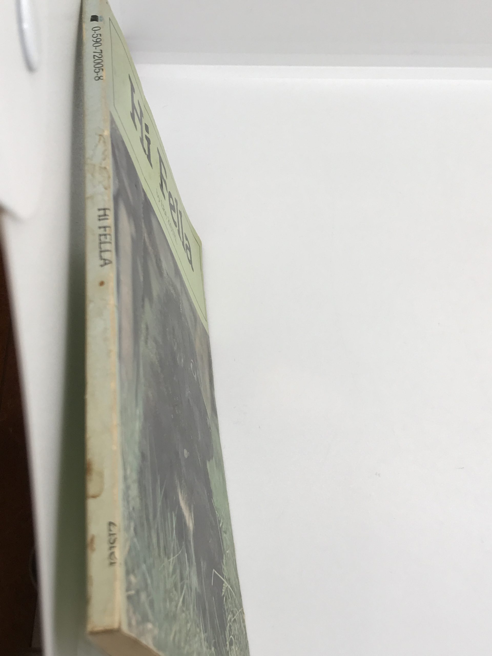 Hi Fella by Ezra Zistel - Softcover 1977 - Vintage Keepsakes