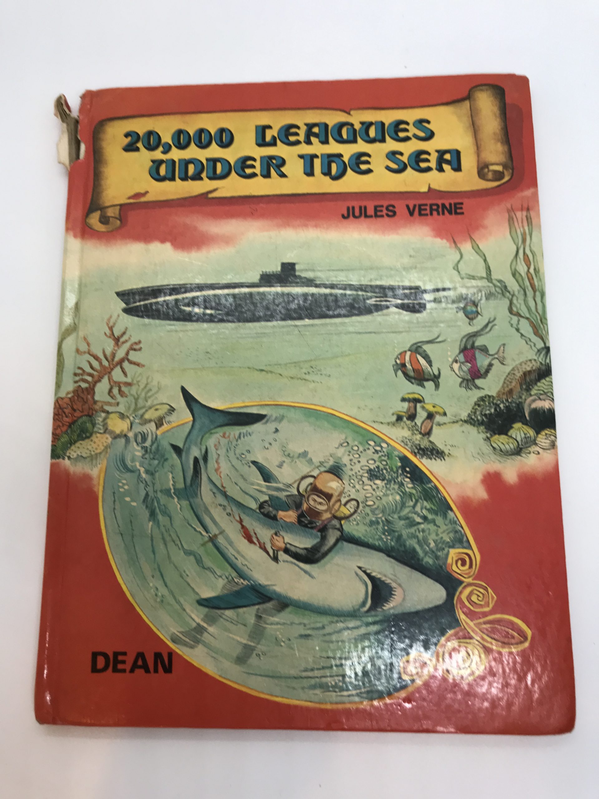 20,000 Leagues Under The Sea - Jules Verne (Dean - Hardcover Book ...