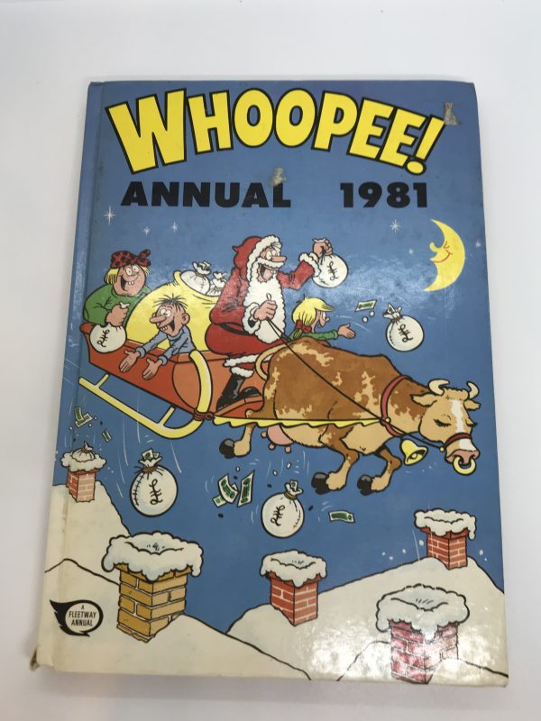 Whoopee! Annual 1981 Vintage Hardcover Comic Book - Vintage Keepsakes