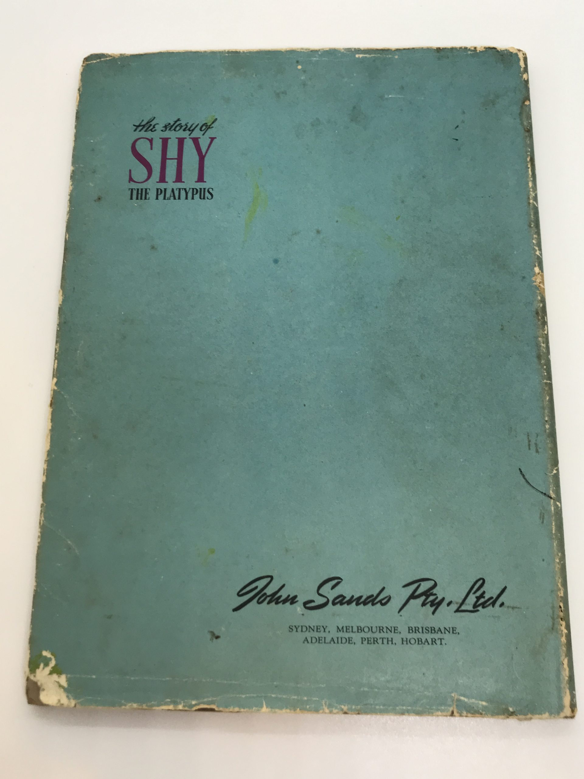 The Story of Shy the Platypus by Leslie Rees - Vintage Keepsakes