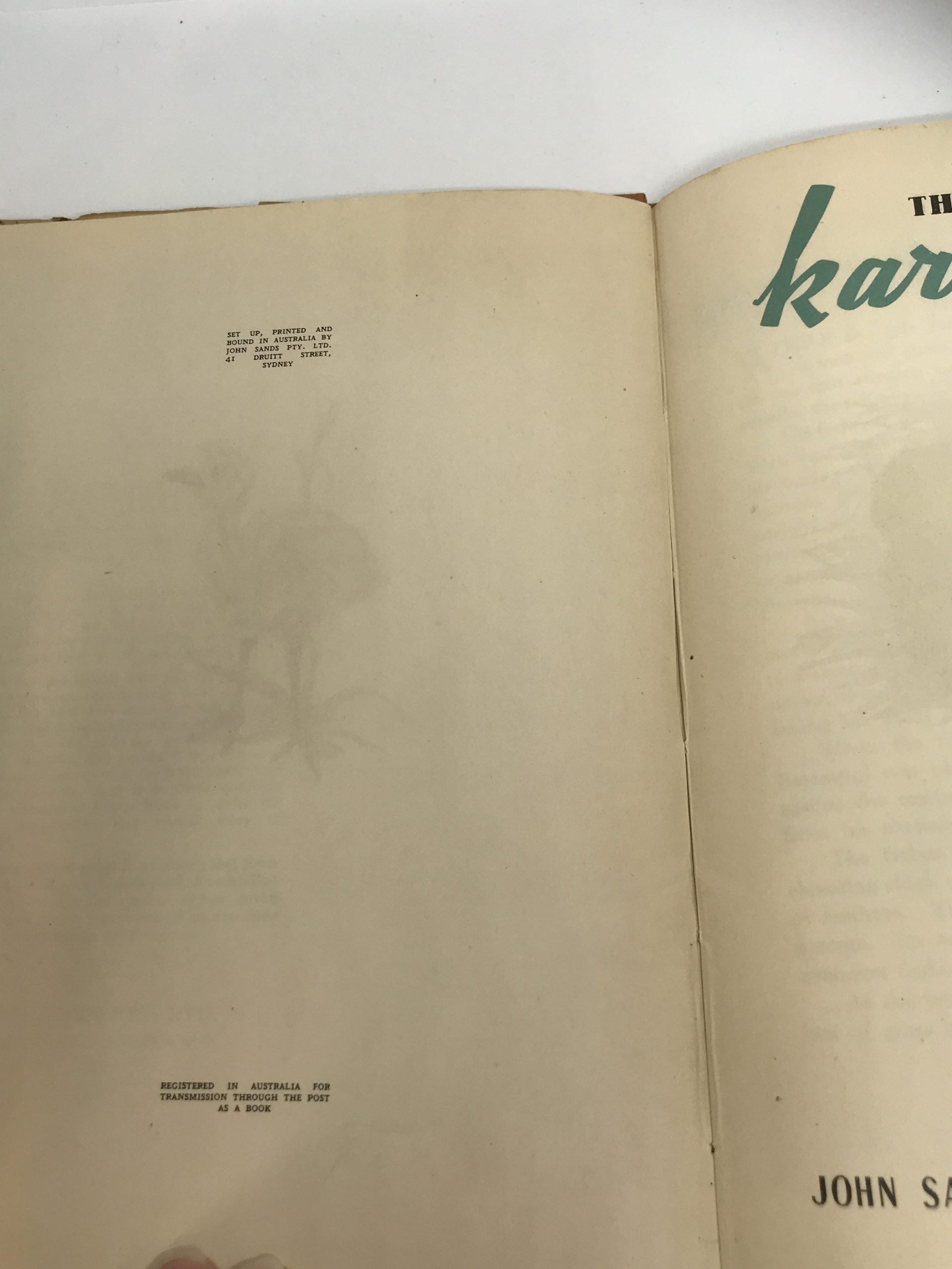 The Story of Karrawingi The Emu by Leslie Rees - Vintage Keepsakes