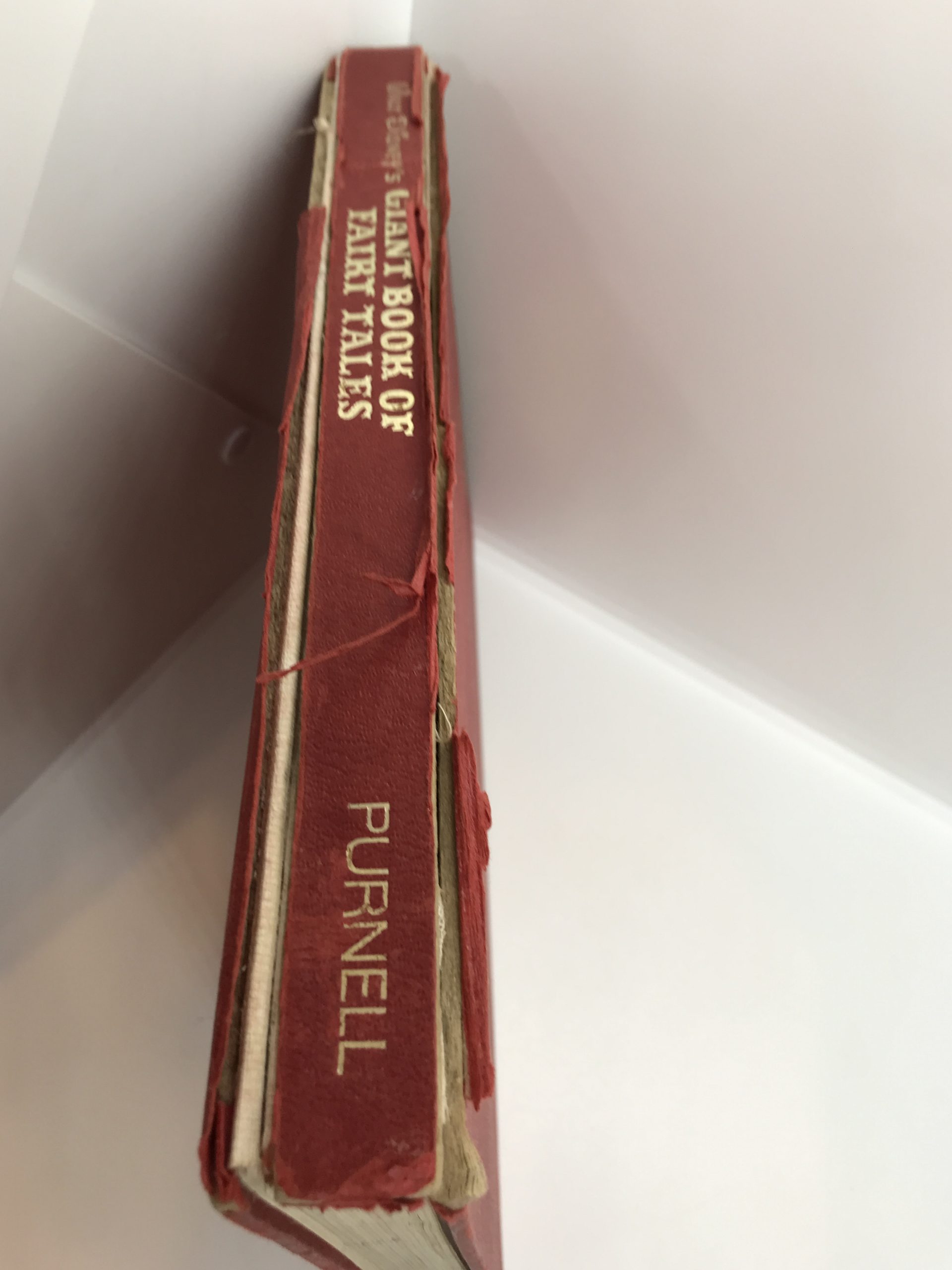 Walt Disneys Giant Book of Fairy Tales - Purnell Hardcover - Vintage ...