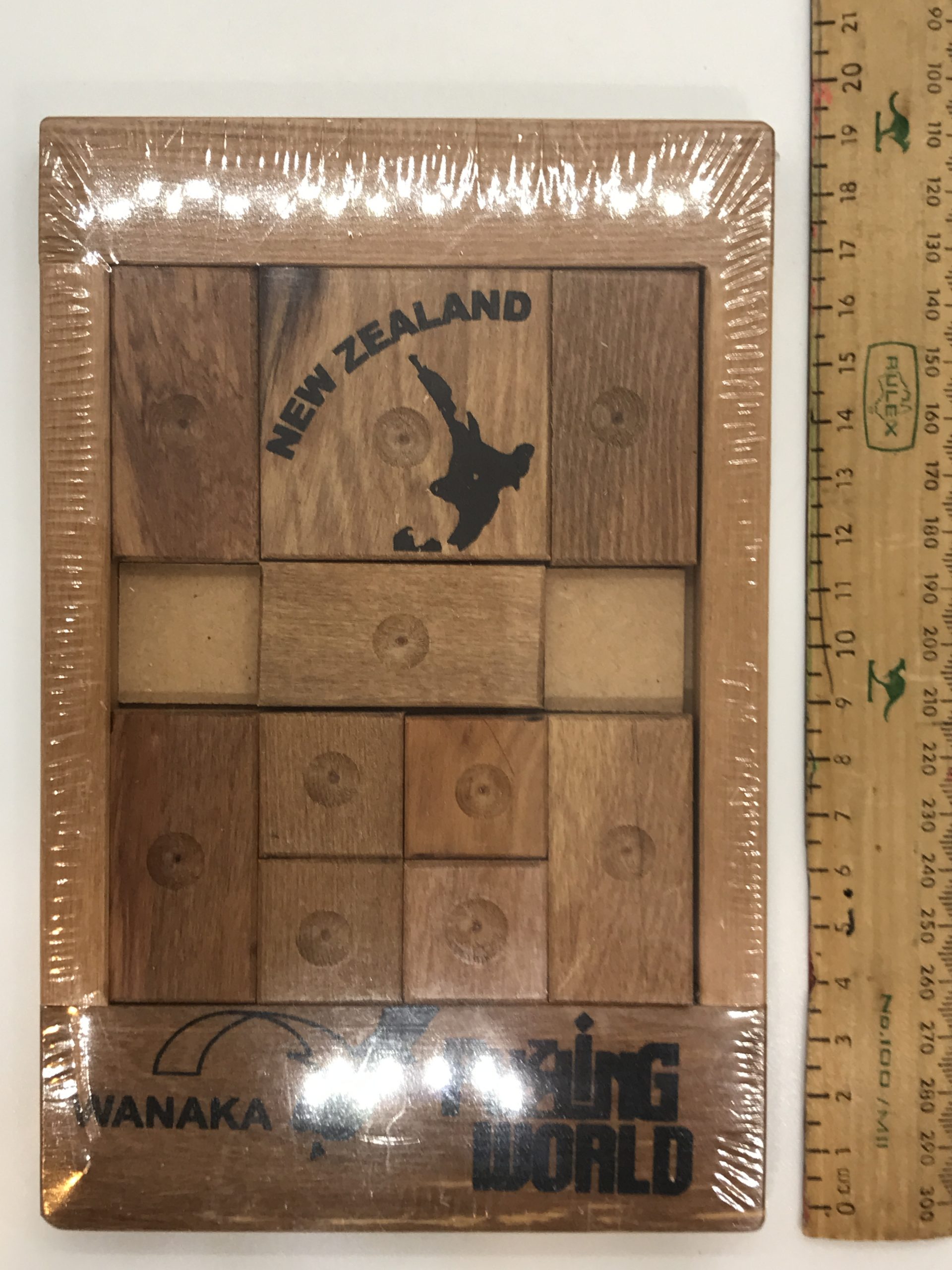 Wanaka Puzzling World - NZ Shuffle Puzzle - BNIP - Vintage Keepsakes