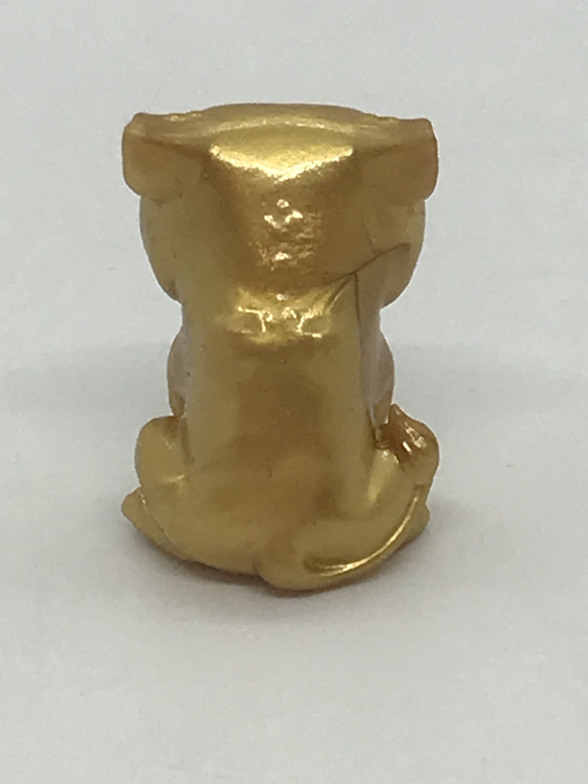 Gold cub Simba - Ooshies Lion King 1 2019 - Vintage Keepsakes