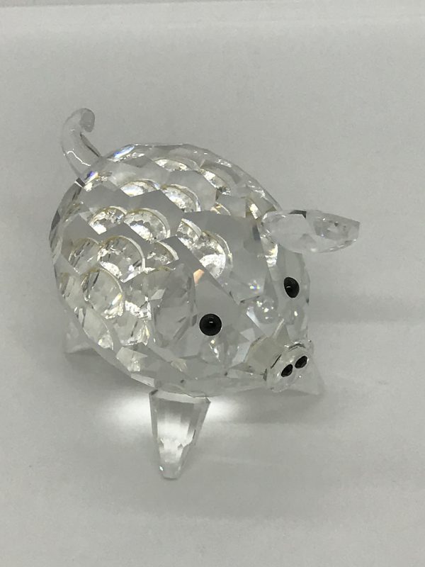 Crystal Swarovski Pig Designer Max Schreck - Vintage Keepsakes
