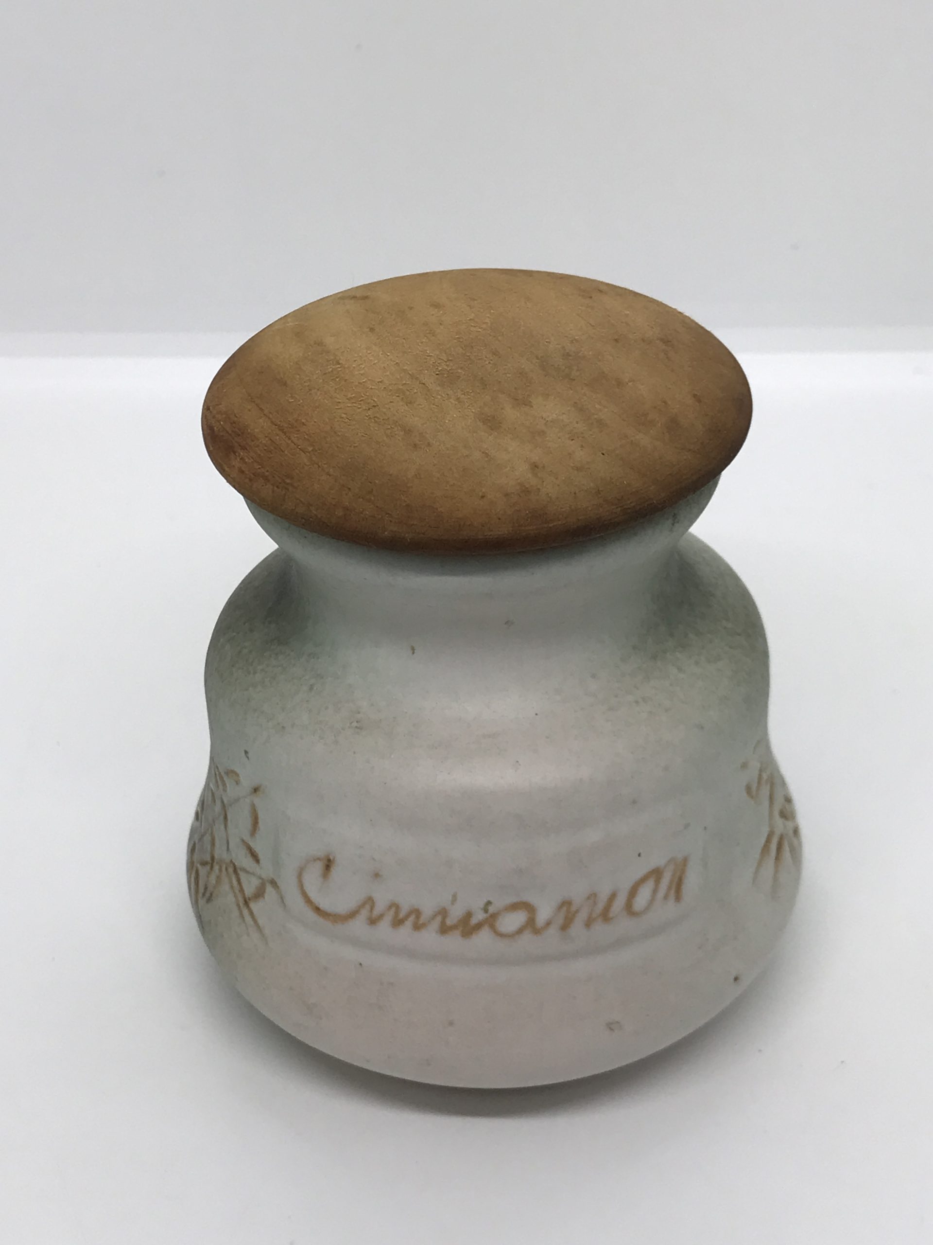 Ellis Wheat Pattern Canister - Cinnamon - Vintage Keepsakes