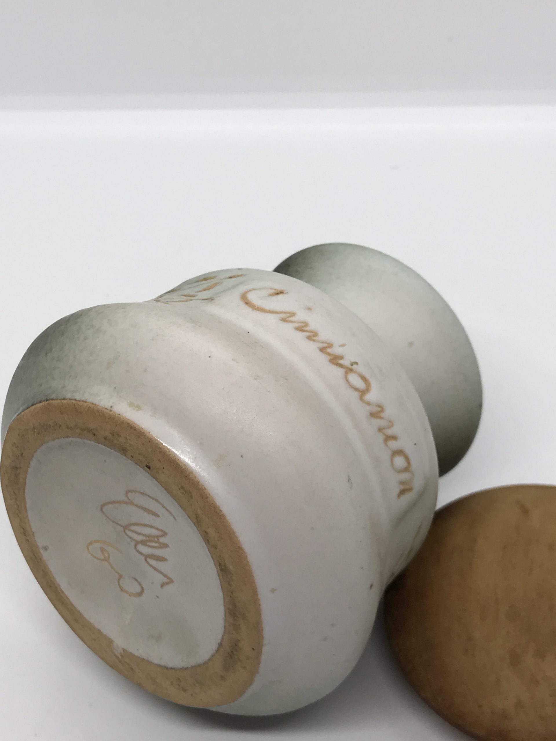 Ellis Wheat Pattern Canister - Cinnamon - Vintage Keepsakes