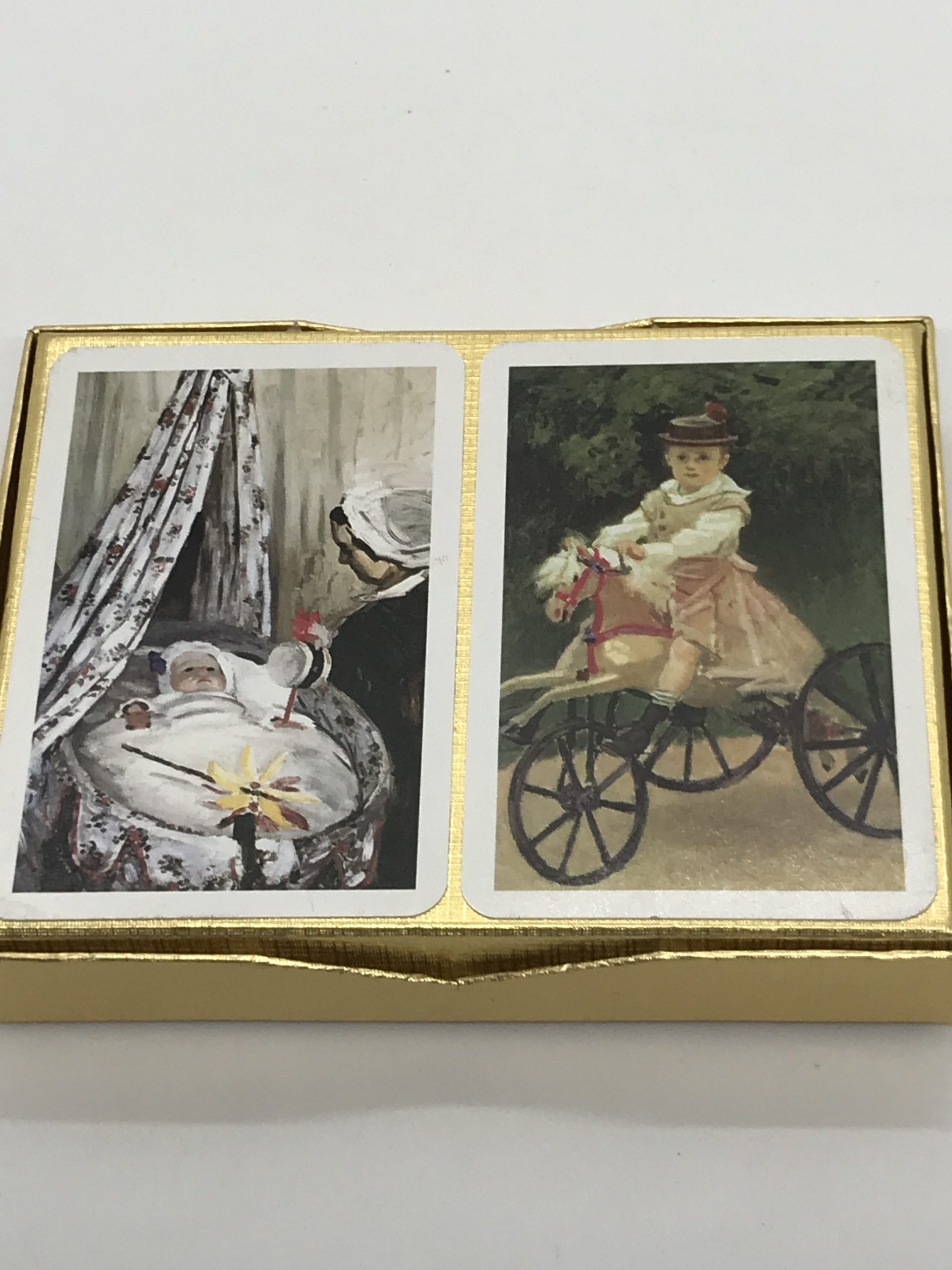 Vintage Boxed Monet Gallery Child Playing Cards - Vintage Keepsakes