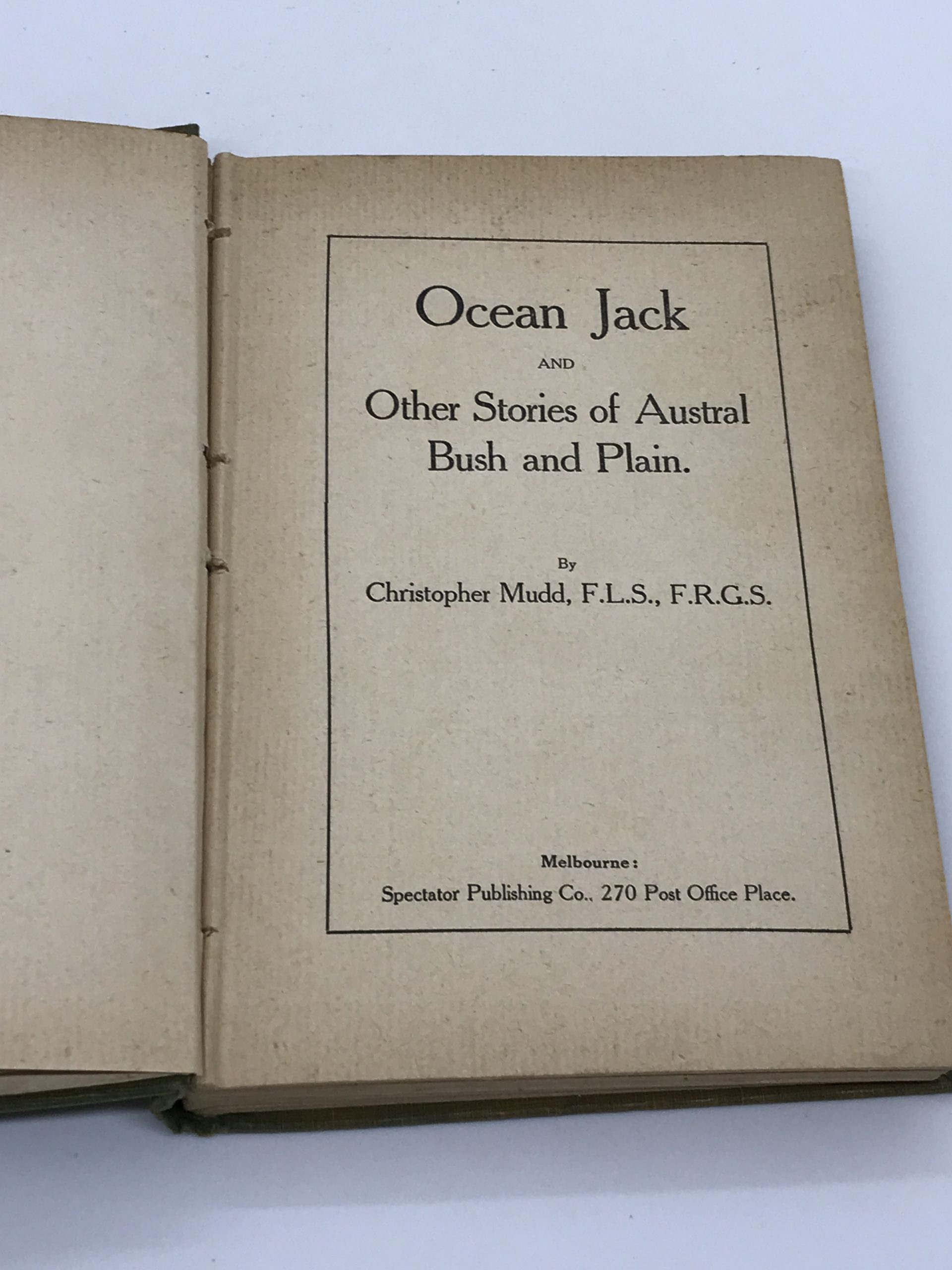 Ocean Jack - Christopher Mudd - Vintage Keepsakes