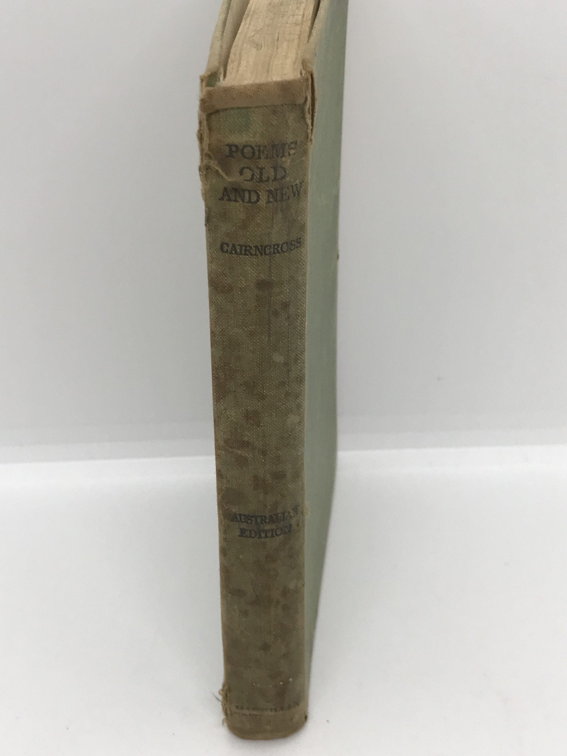 Poems Old And New An Anthology - Macmillan 1939 - Vintage Keepsakes