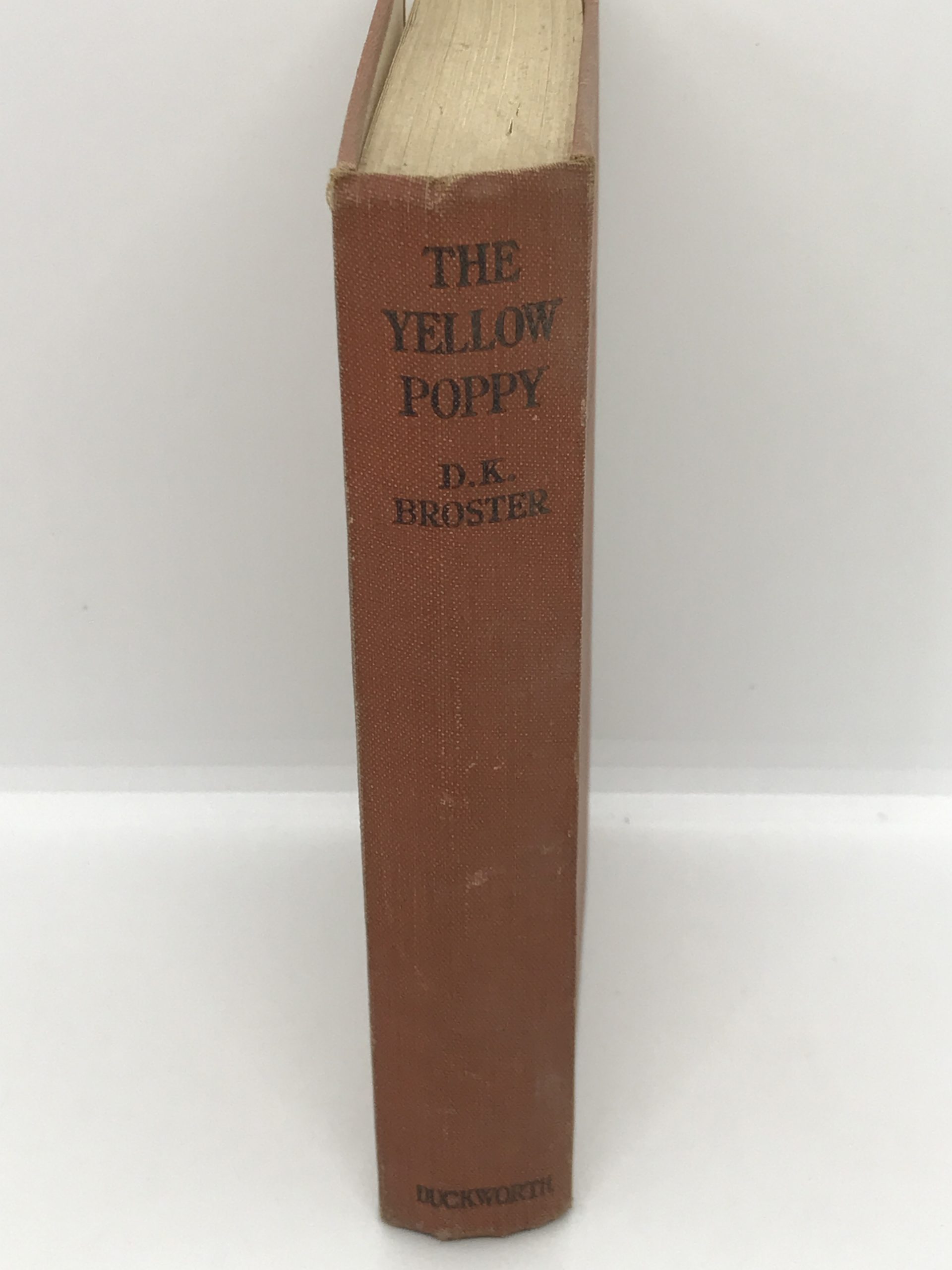 The Yellow Poppy Hardcover Book - DK Broster - Duckworth 1927 - Vintage ...