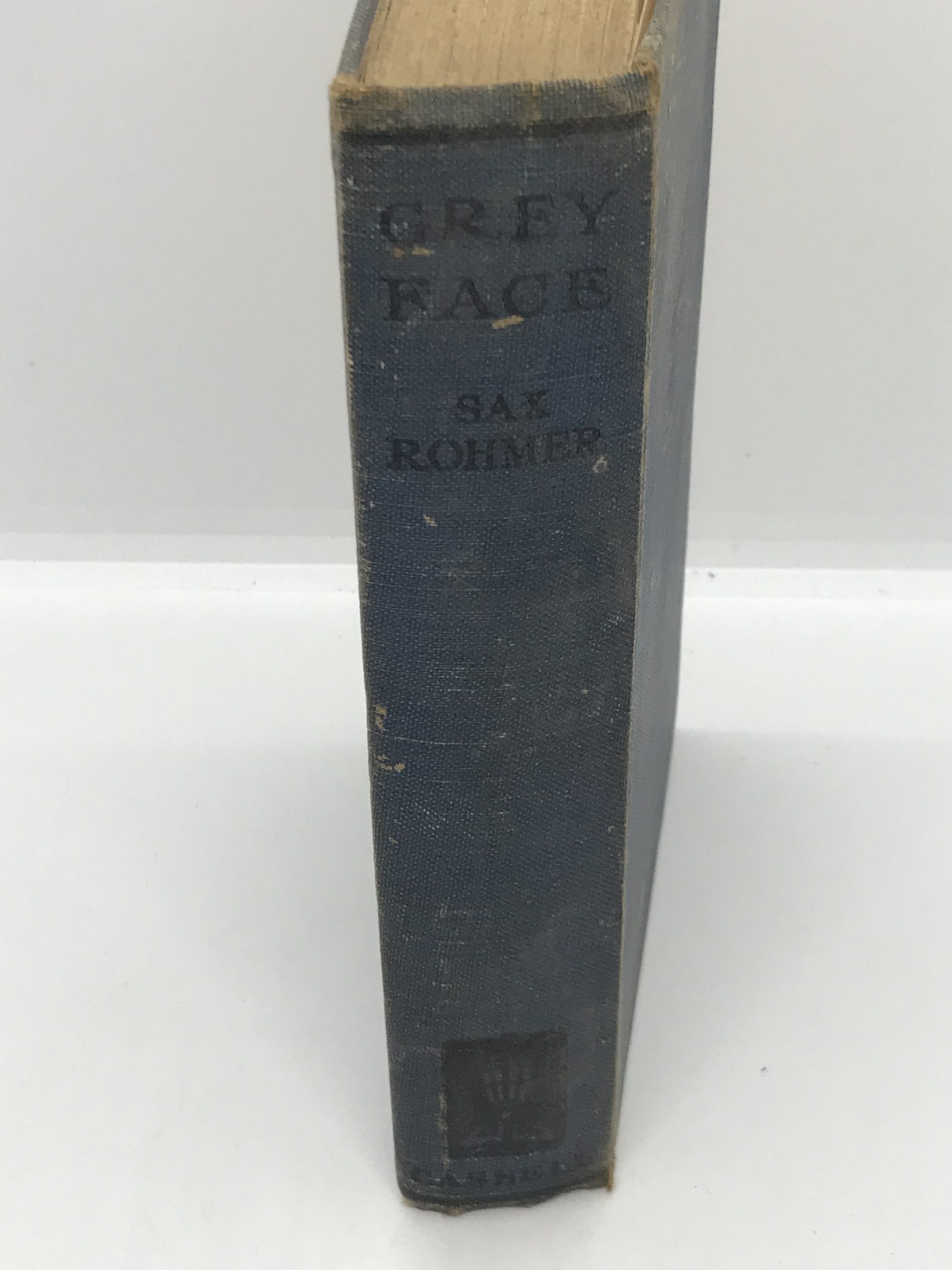 Grey Face - Sax Rohmer - Cassell and Company 1927 - Vintage Keepsakes
