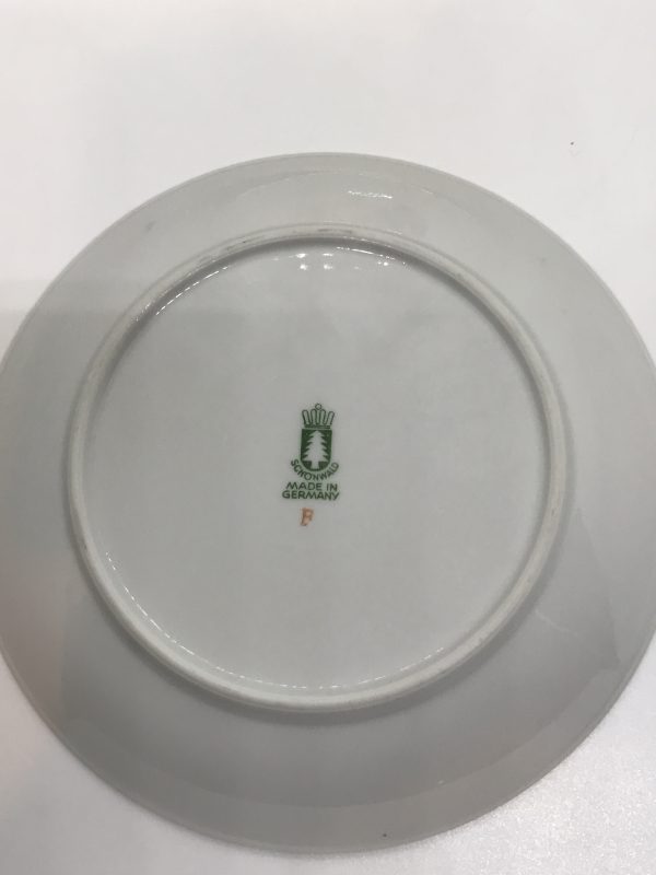 Schonwald Germany Fruit Pattern Entree Plate 20cm - Vintage Keepsakes