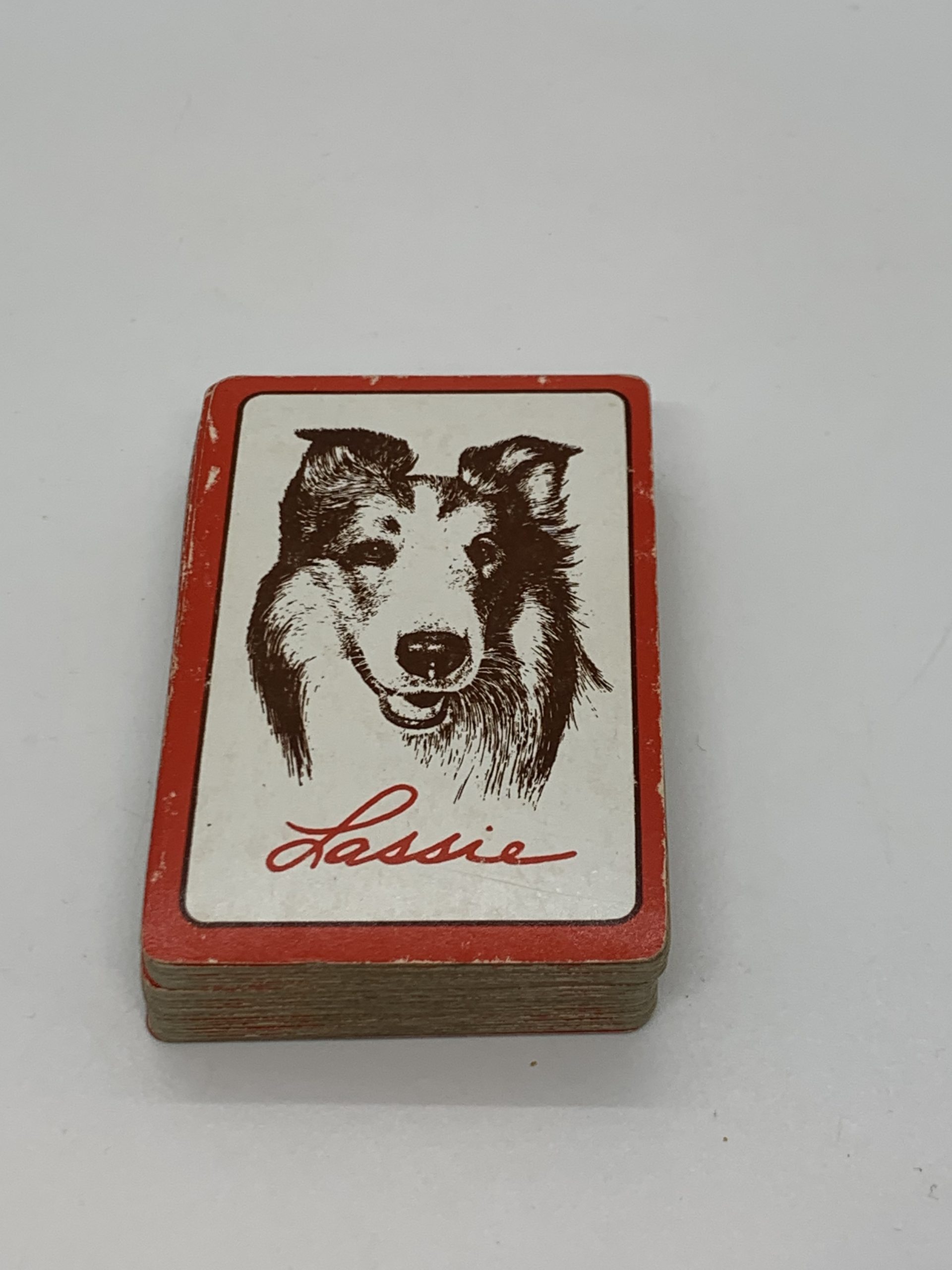 Vintage Lassie Playing Cards - 1 Full Deck - Vintage Keepsakes