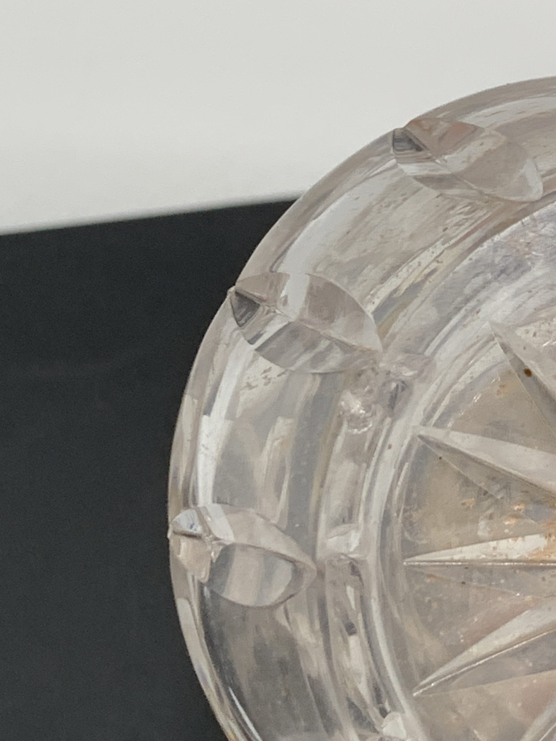 Art Deco Inwald Crystal Perfume Bottle (as found) - Vintage Keepsakes