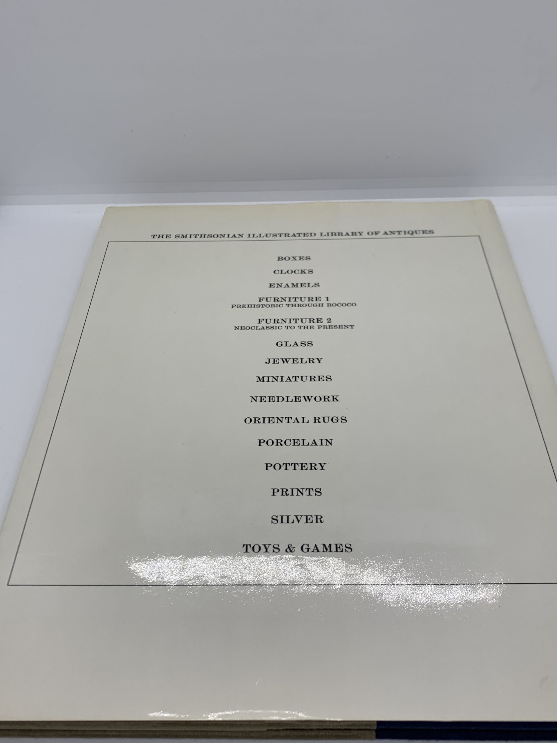 Vintage Smithsonian Institution Book Cooper-Hewitt Museum Boxes - 1982 ...