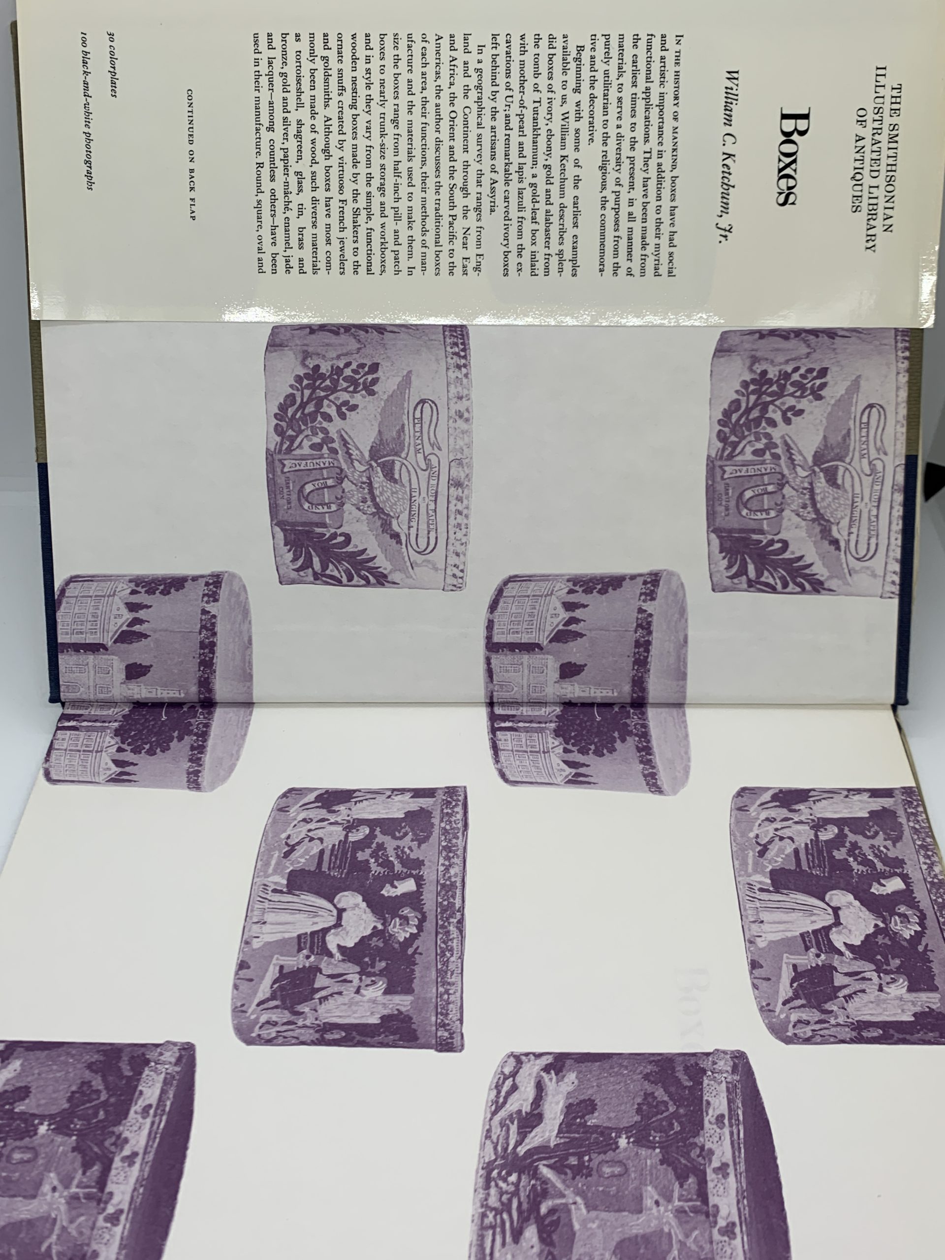Vintage Smithsonian Institution Book Cooper-Hewitt Museum Boxes - 1982 ...
