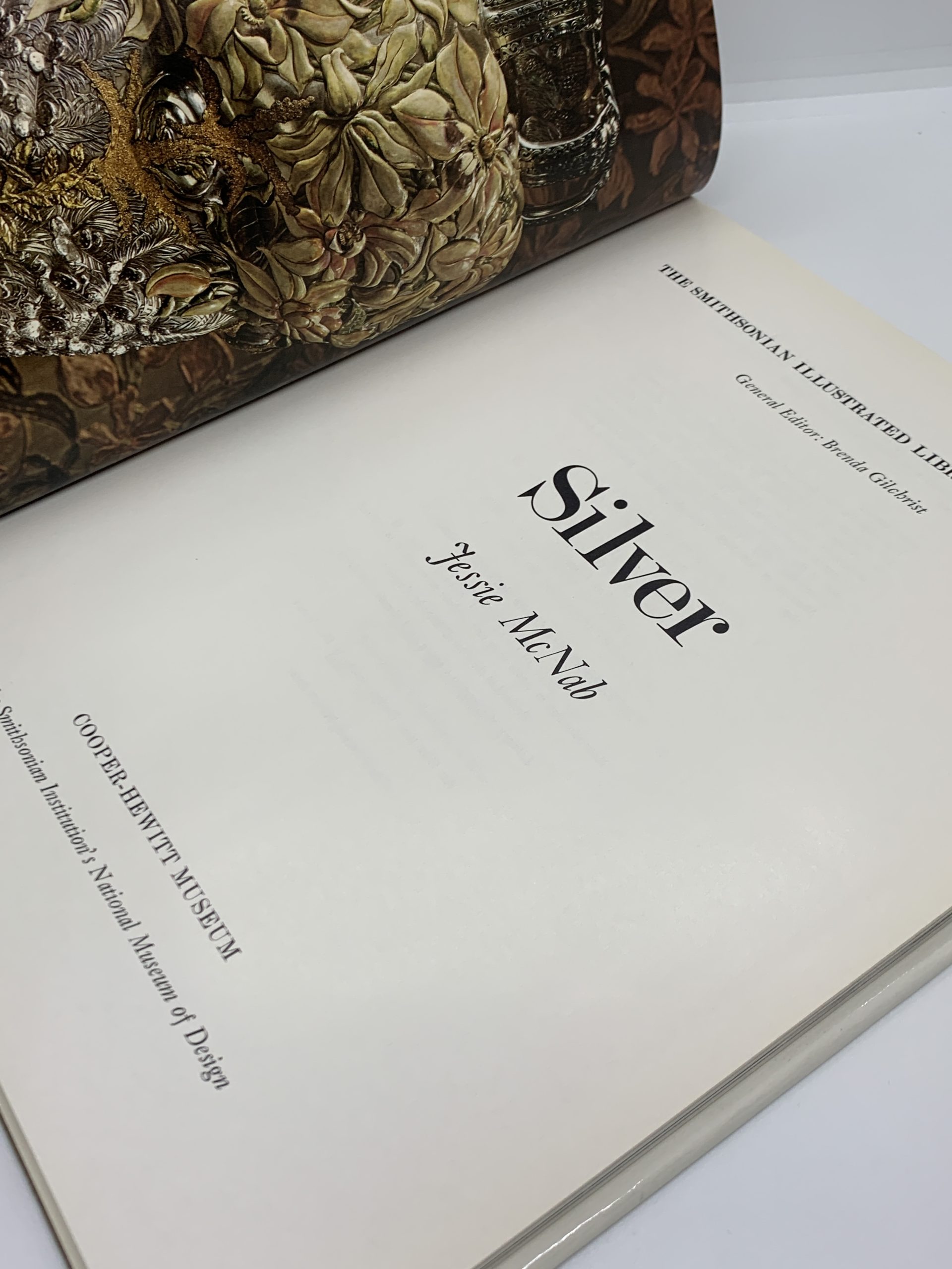 Vintage Smithsonian Institution Book Cooper-Hewitt Museum Silver - 1981 ...
