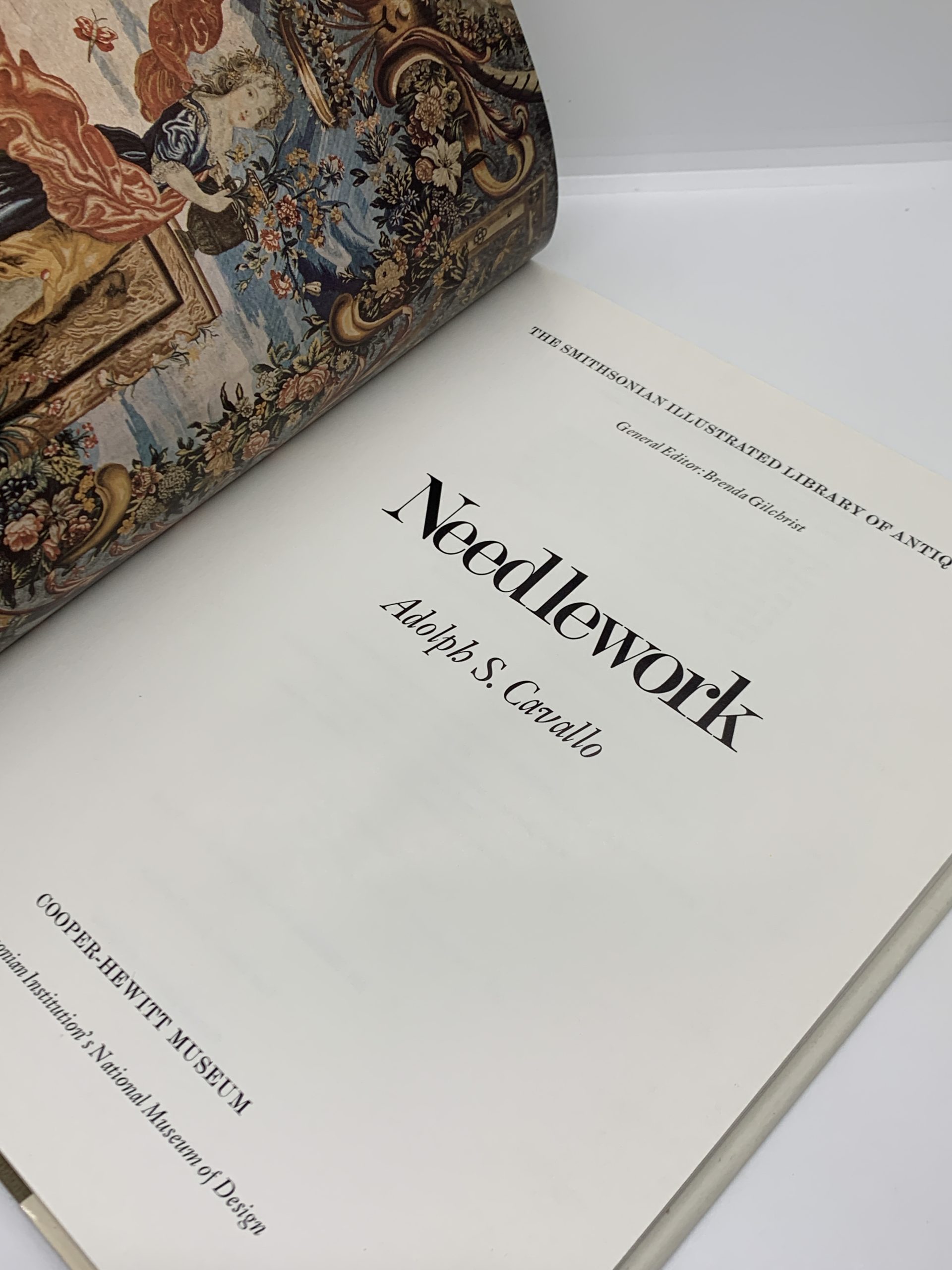 Vintage Smithsonian Institution Book Cooper-Hewitt Museum Needlework ...