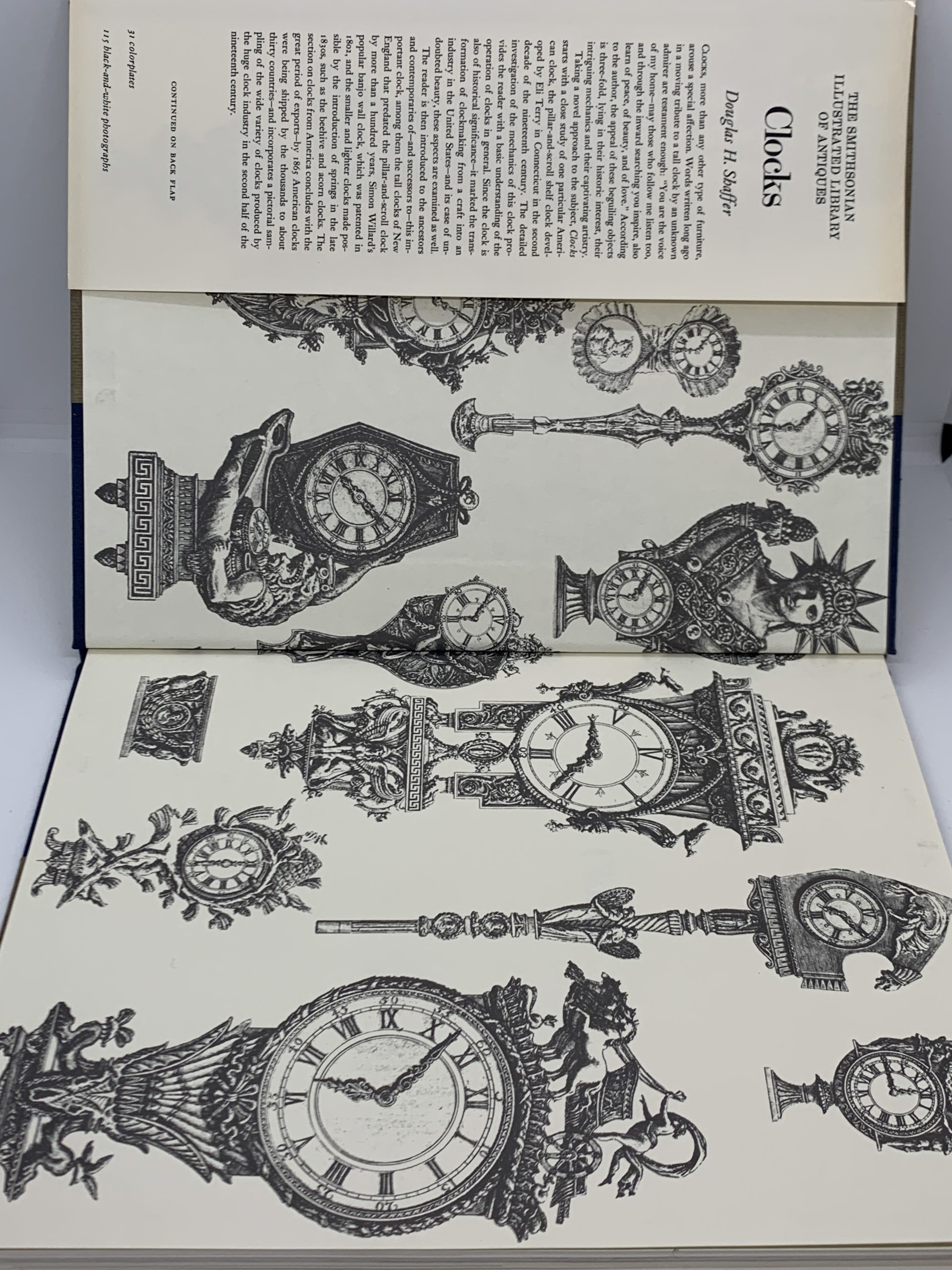 Vintage Smithsonian Institution Book Cooper-Hewitt Museum Clocks - 1980 ...