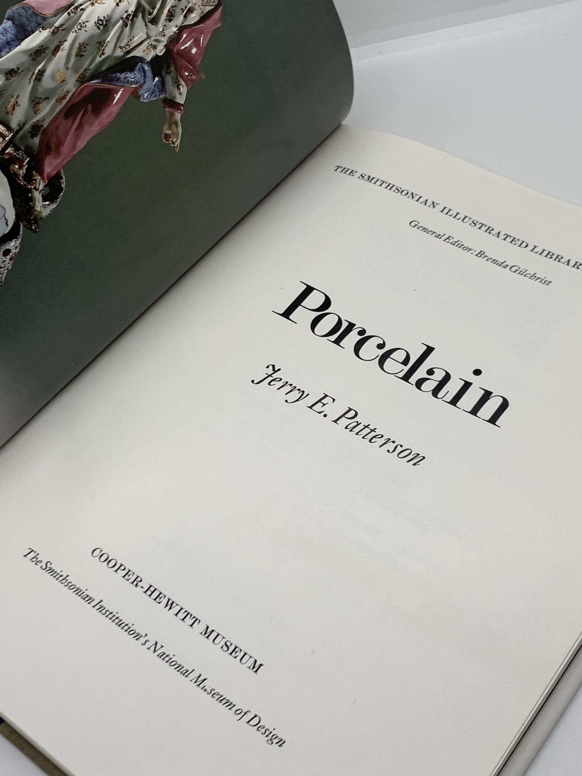 Vintage Smithsonian Institution Book Cooper-Hewitt Museum Porcelain ...