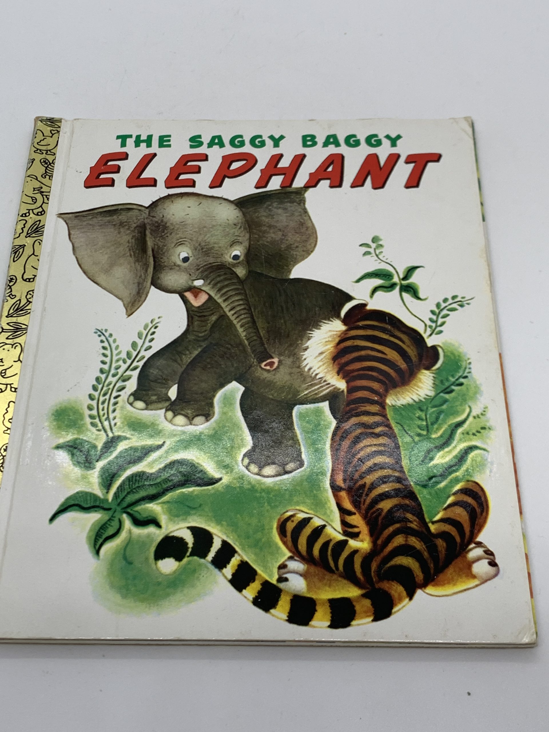 The Saggy Baggy Elephant Golden Book - Random House 2003 - Vintage ...