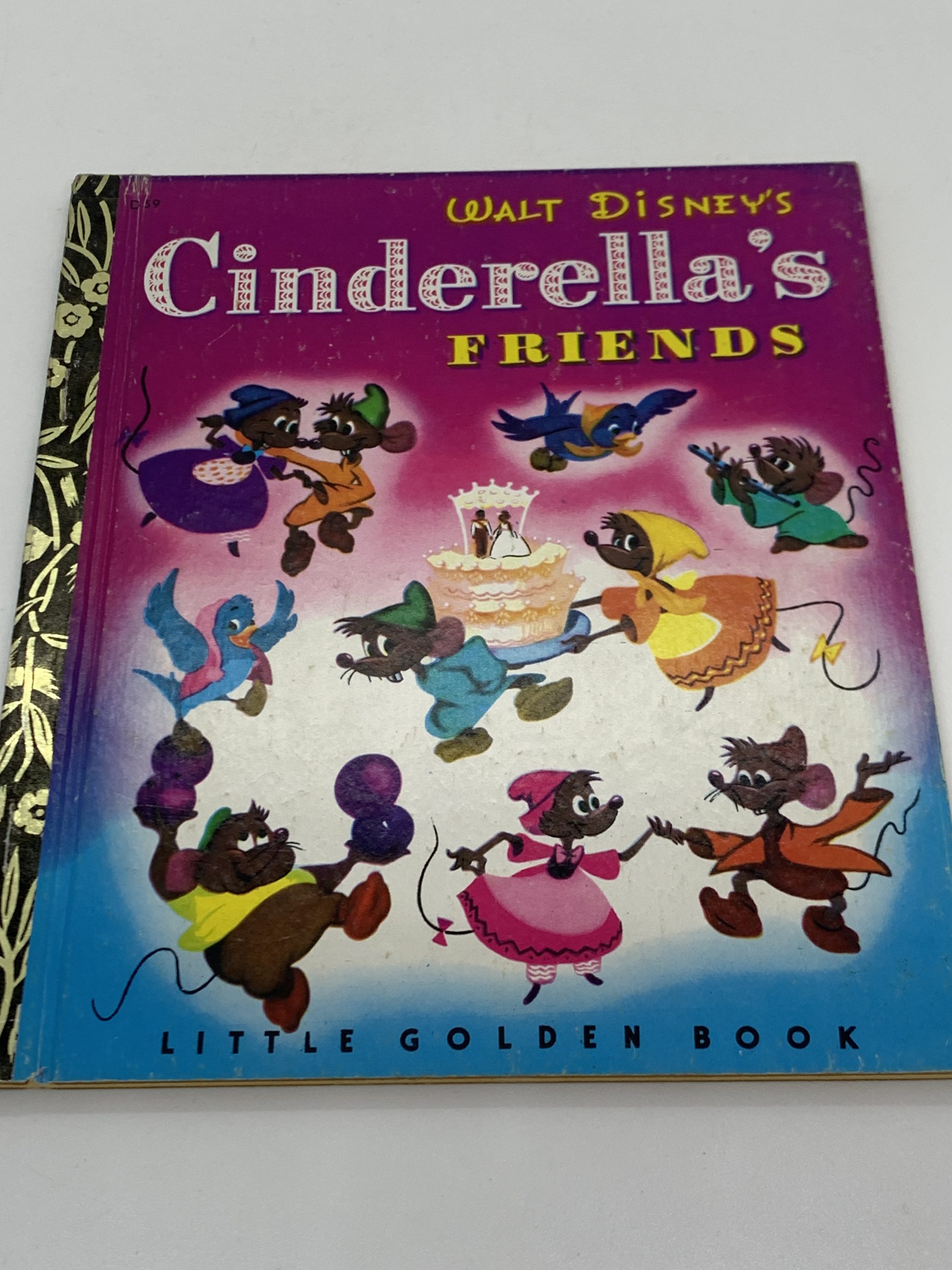Walt Disneys Cinderellas Friends Golden Book - Walt Disney Productions ...