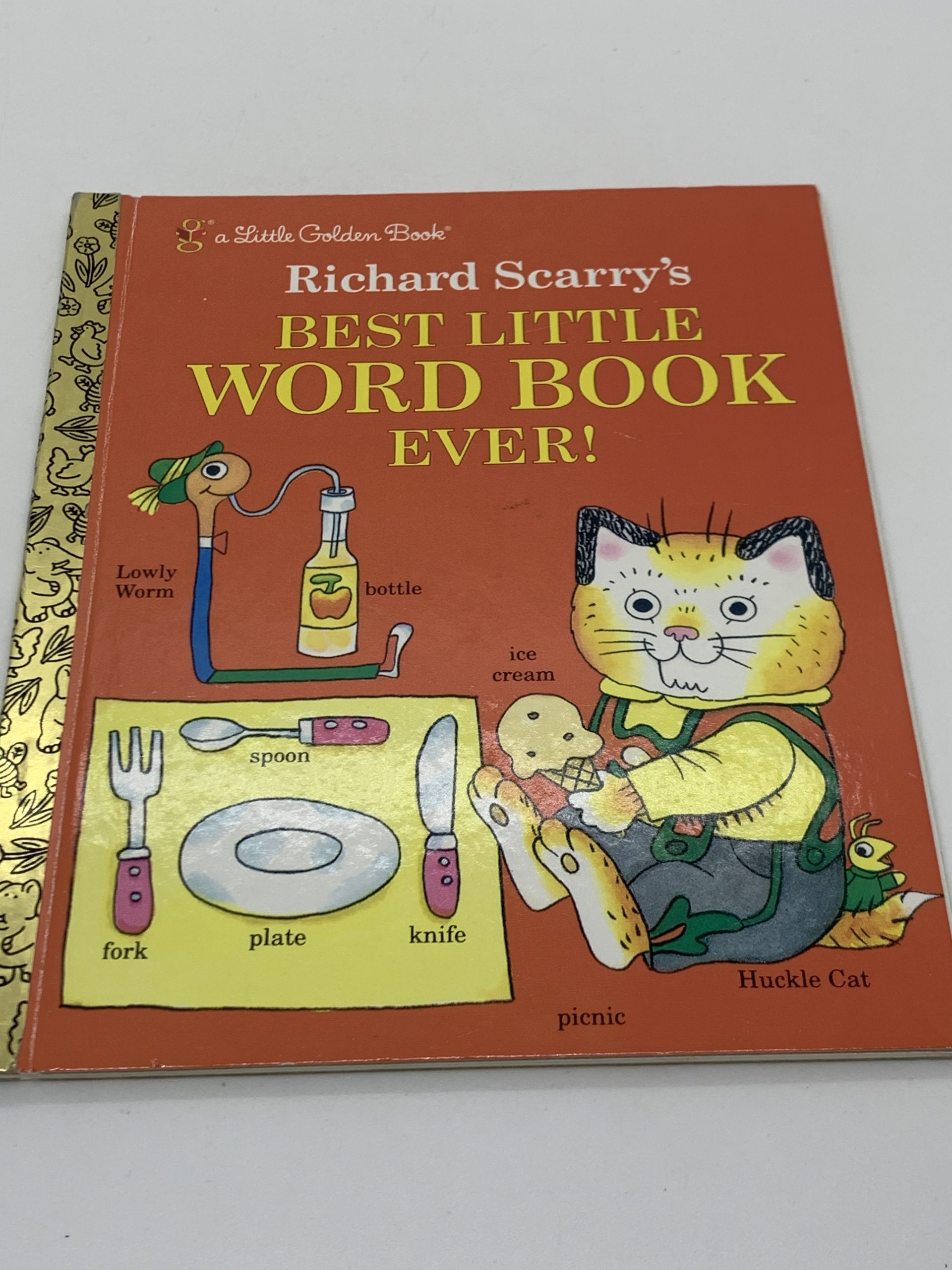 Richard Scarrys Best ittle Word Book Ever Golden Book - Western ...