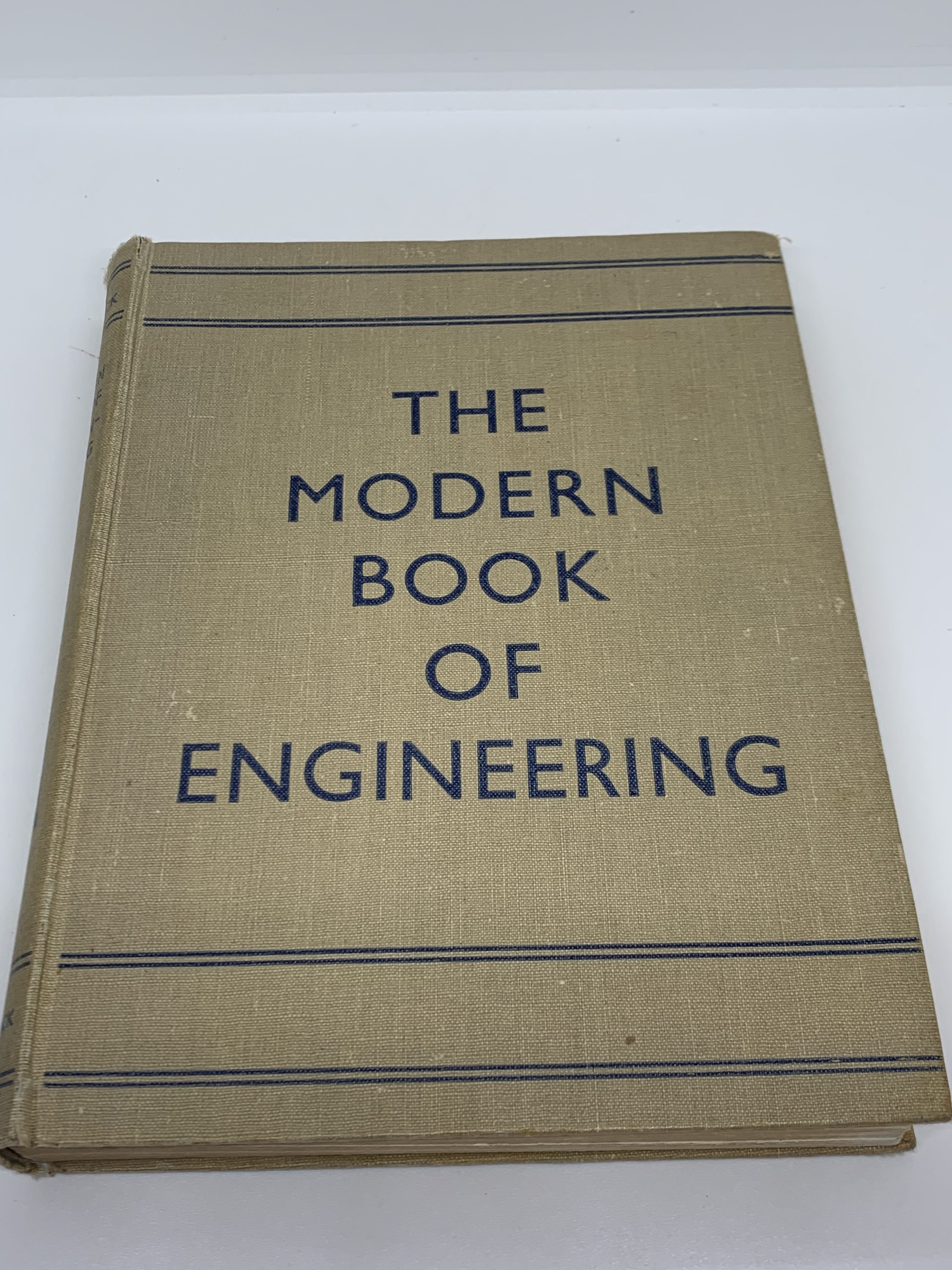 The Modern Book of Engineering - WH McCormick - AC Black 1937 - Vintage ...