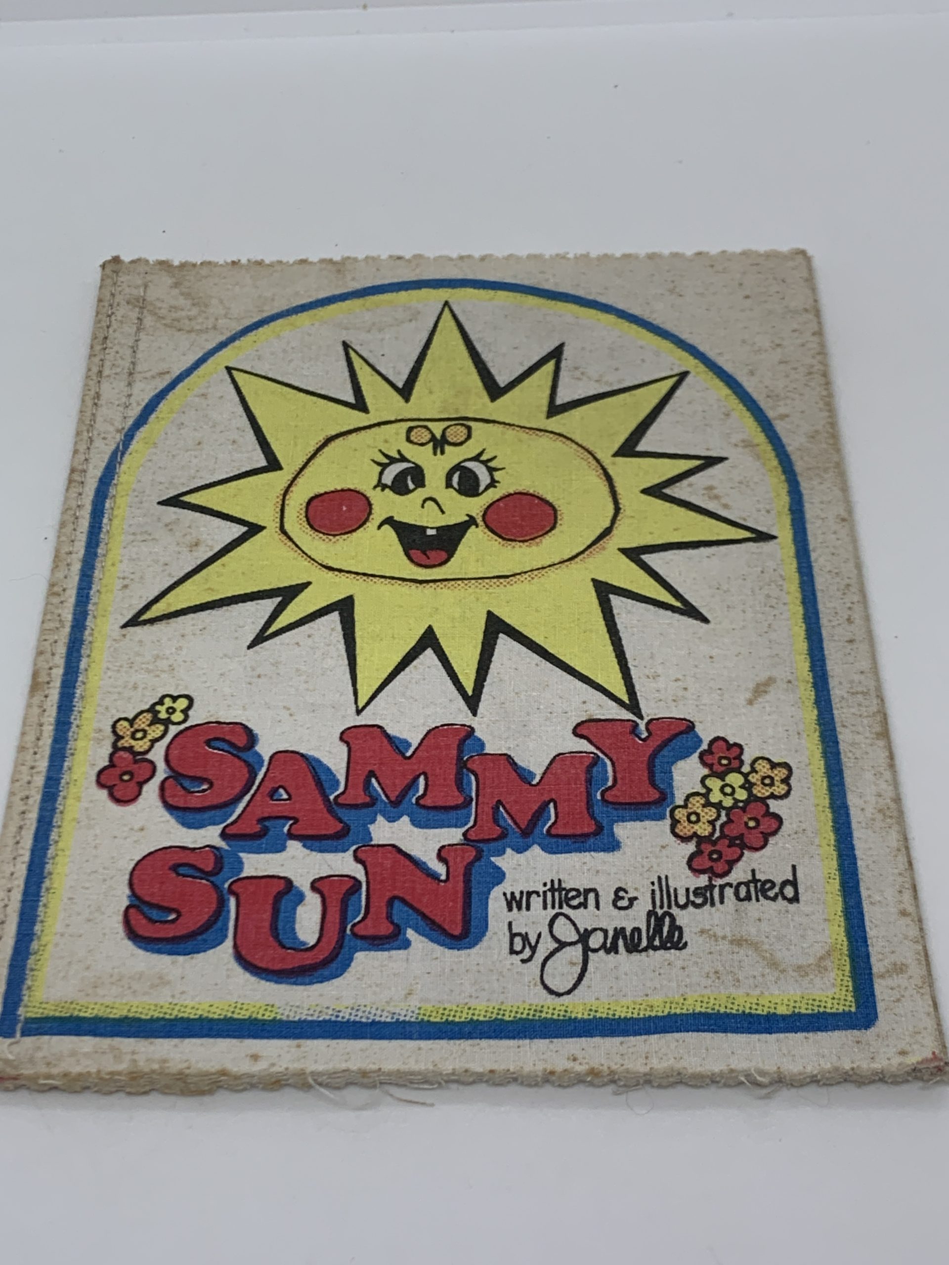 Sammy Sun Cloth Book - Janelle - Lin-Print Books - Vintage Keepsakes