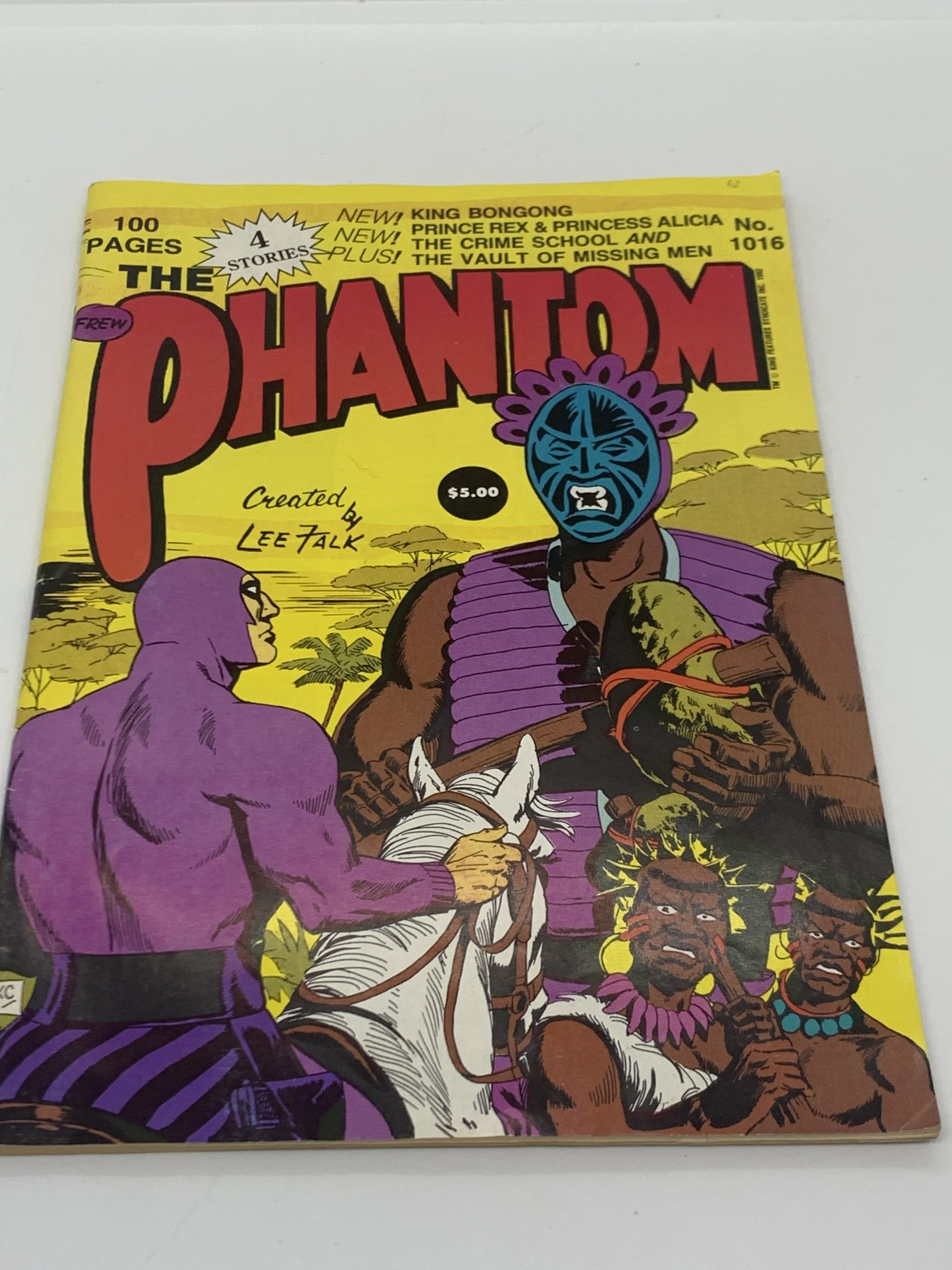 The Phantom Comic No1016 - Frew Publications 1992 - Vintage Keepsakes