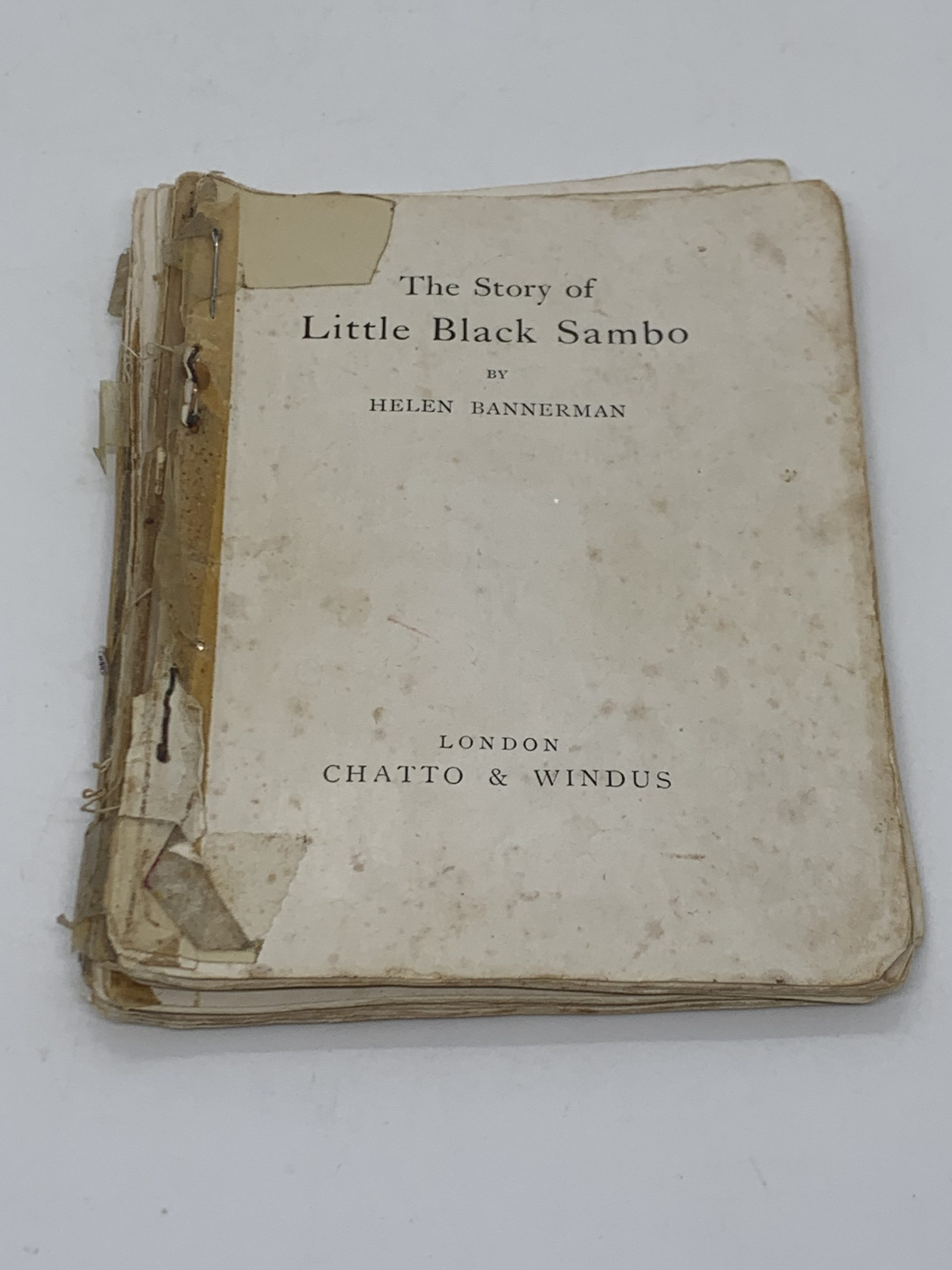 The Story of Little Black Sambo - Helen Bannerman - Chatto and Windus ...