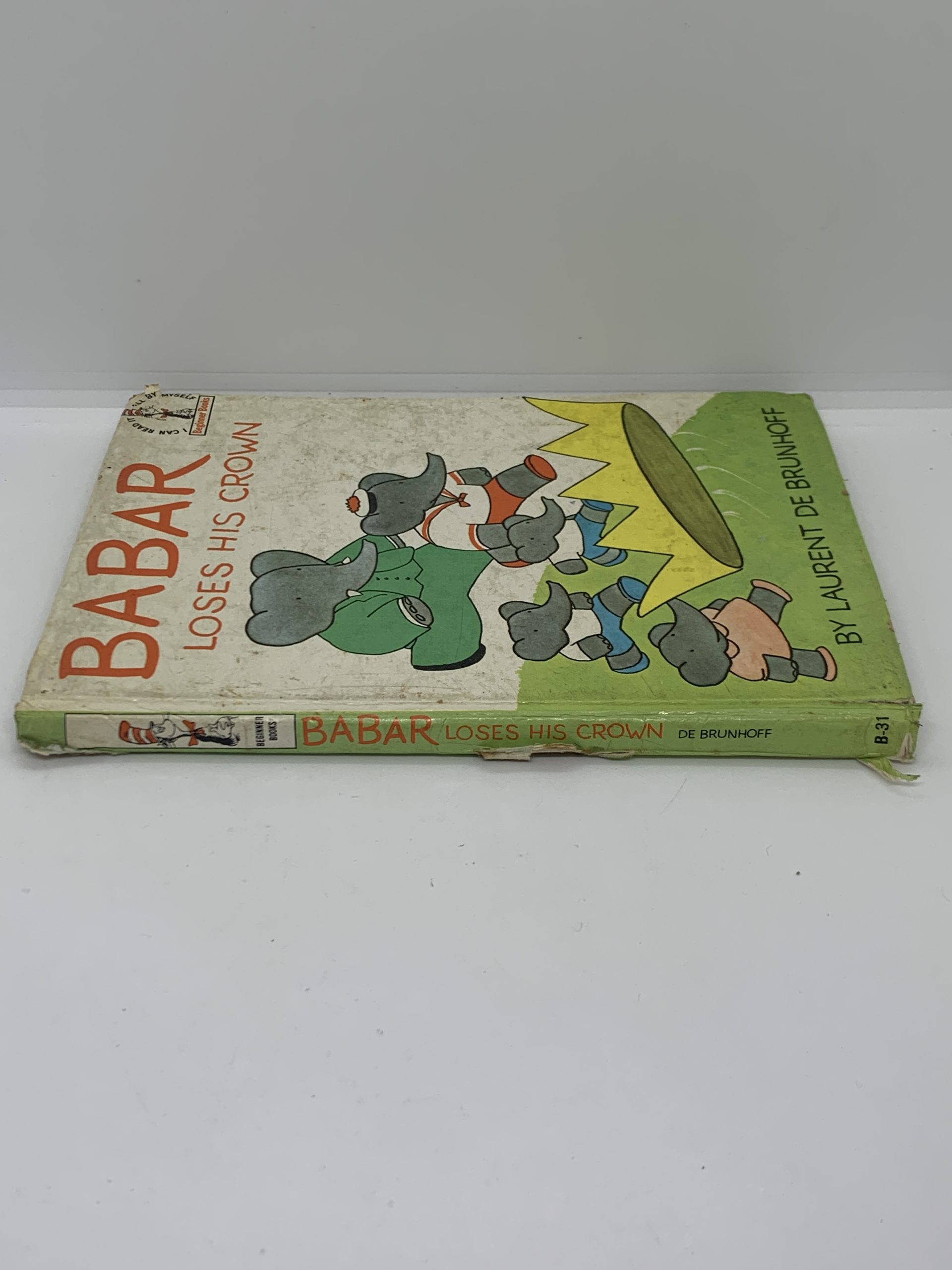Babar Loses His Crown - Collins and Harvill 1968 - Vintage Keepsakes